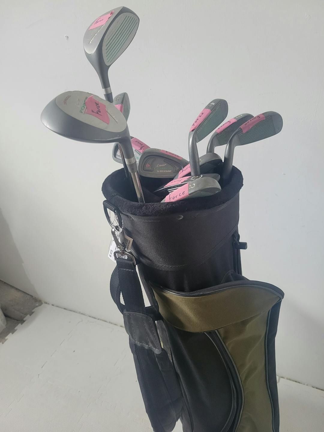 Used Dunlop Linear Wmn Set 11 Piece Ladies Flex Steel Shaft Women's ...