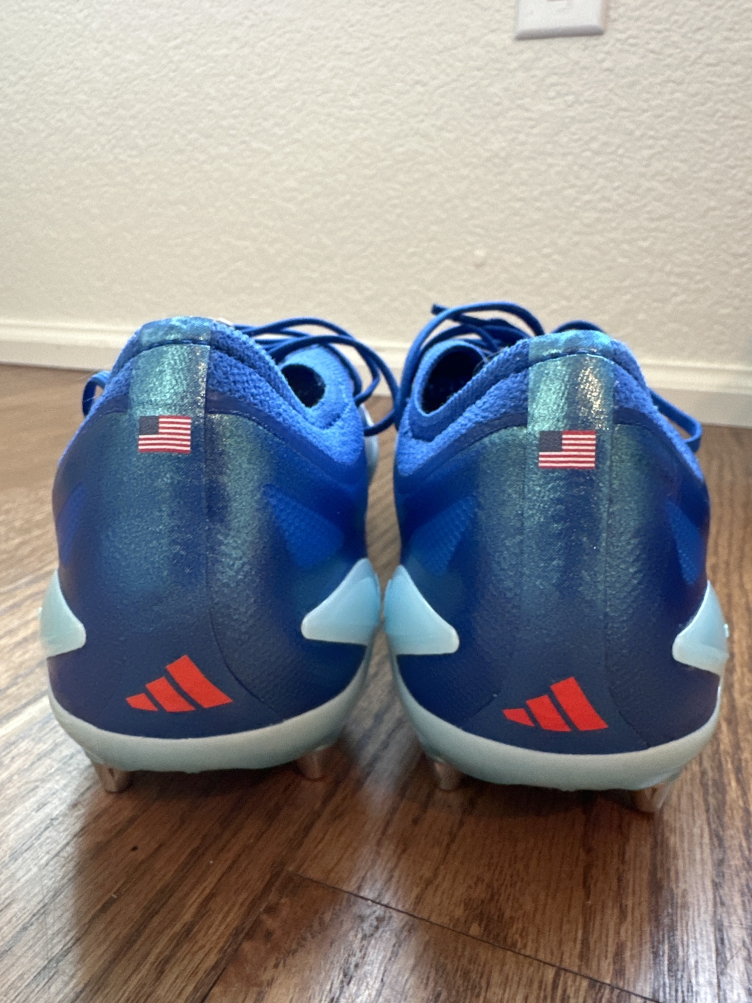 Blue New Unisex Adidas Metal Cleats | SidelineSwap
