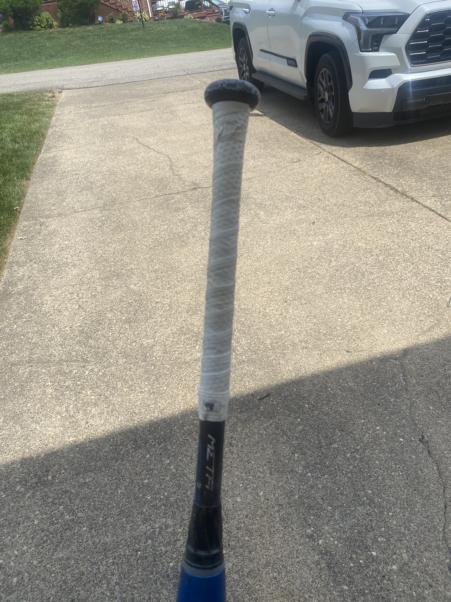 Used 2020 Louisville Slugger 32” BBCOR Blue Meta Bat | SidelineSwap