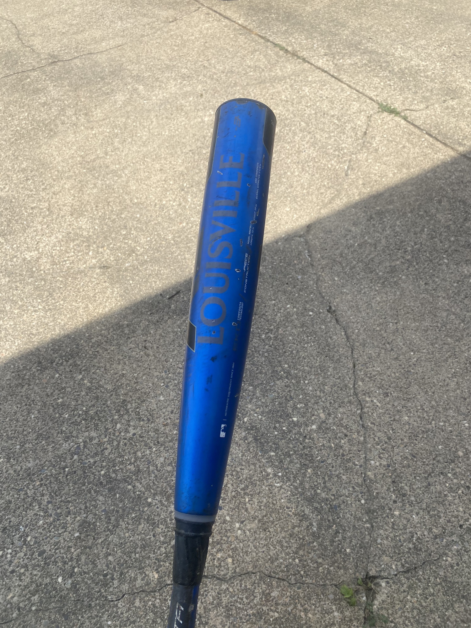 Used 2020 Louisville Slugger 32” BBCOR Blue Meta Bat | SidelineSwap
