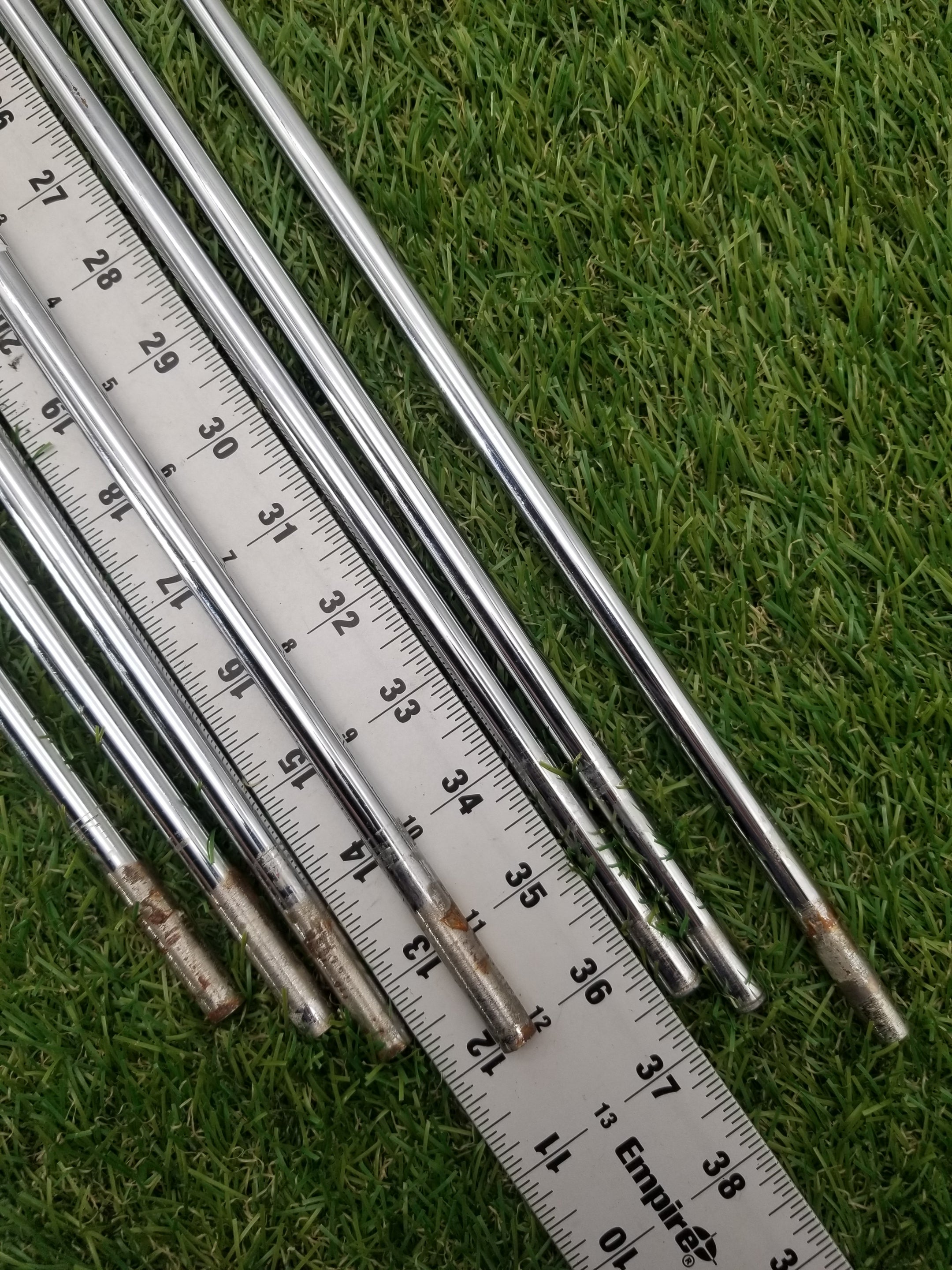 BEN HOGAN APEX 7PC IRON SHAFT SET STIFF .355 IRON TIP DIAMETER GOOD ...