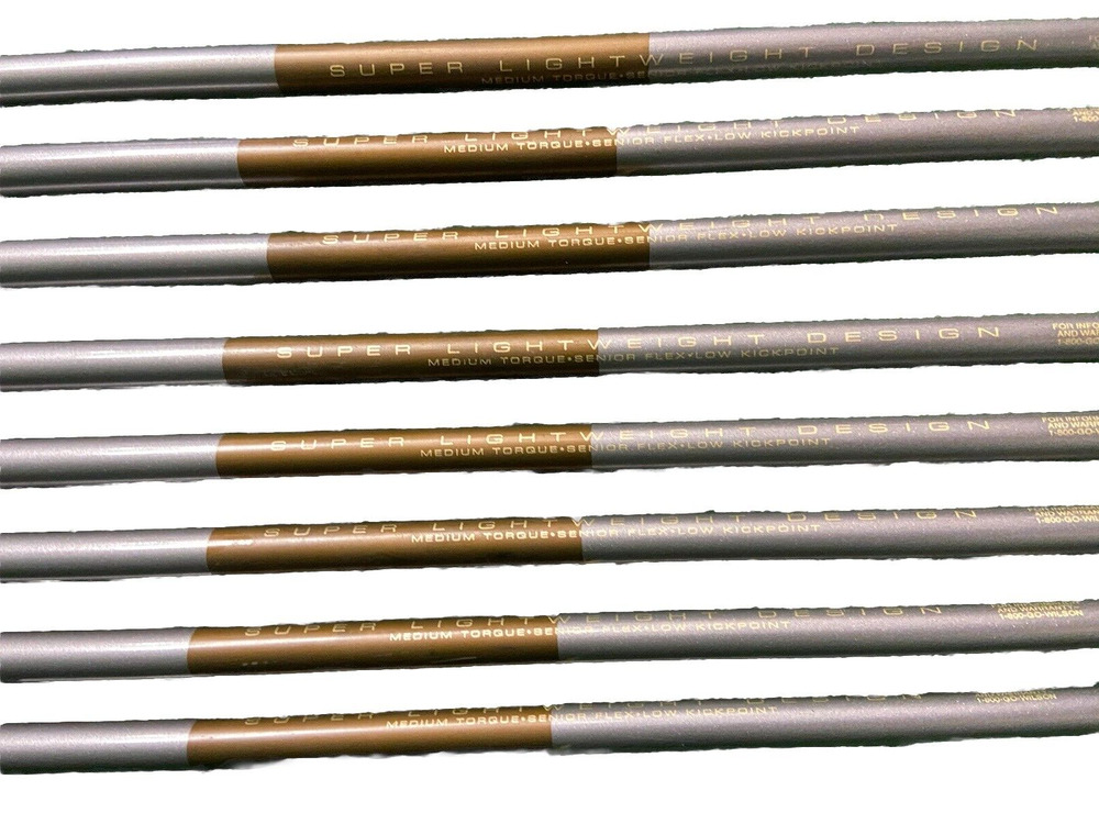 Wilson ProStaff Oversize Iron Set 3-PW Senior Flex Graphite New Grips ...