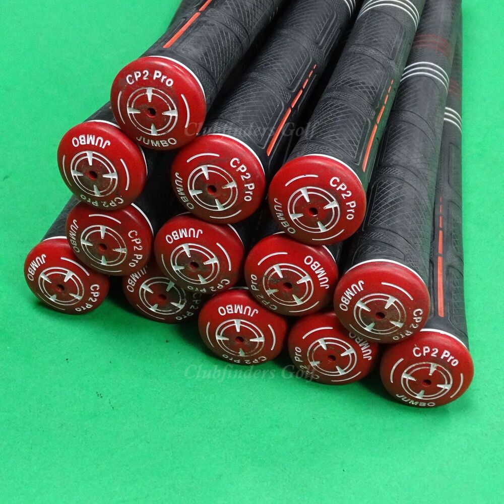 Golf Pride CP2 Pro Jumbo 60R Round Pulled Iron/Wood Grips LOT OF 13 ...