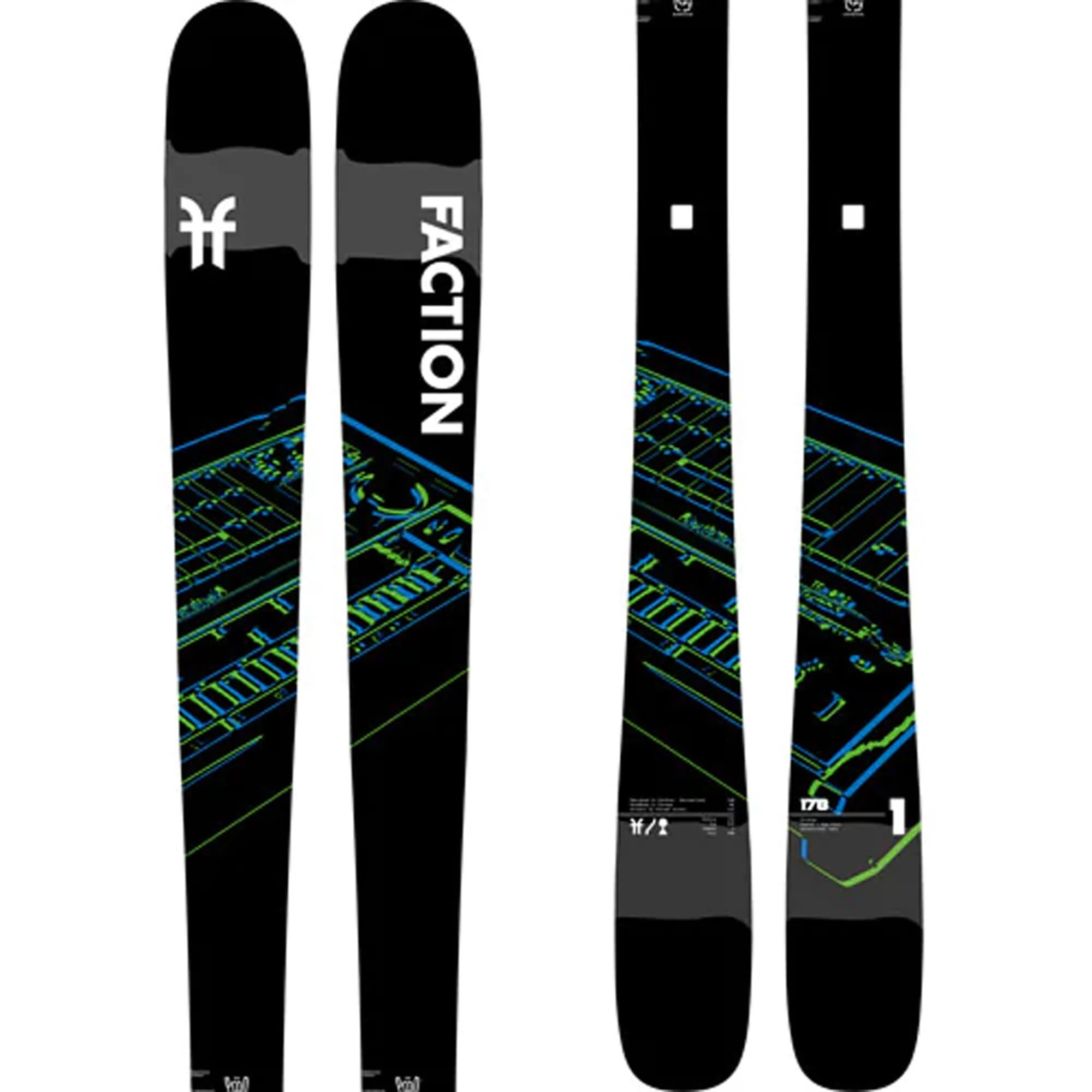 New 2023 Faction Prodigy 1 Skis, Size: 164 | SidelineSwap
