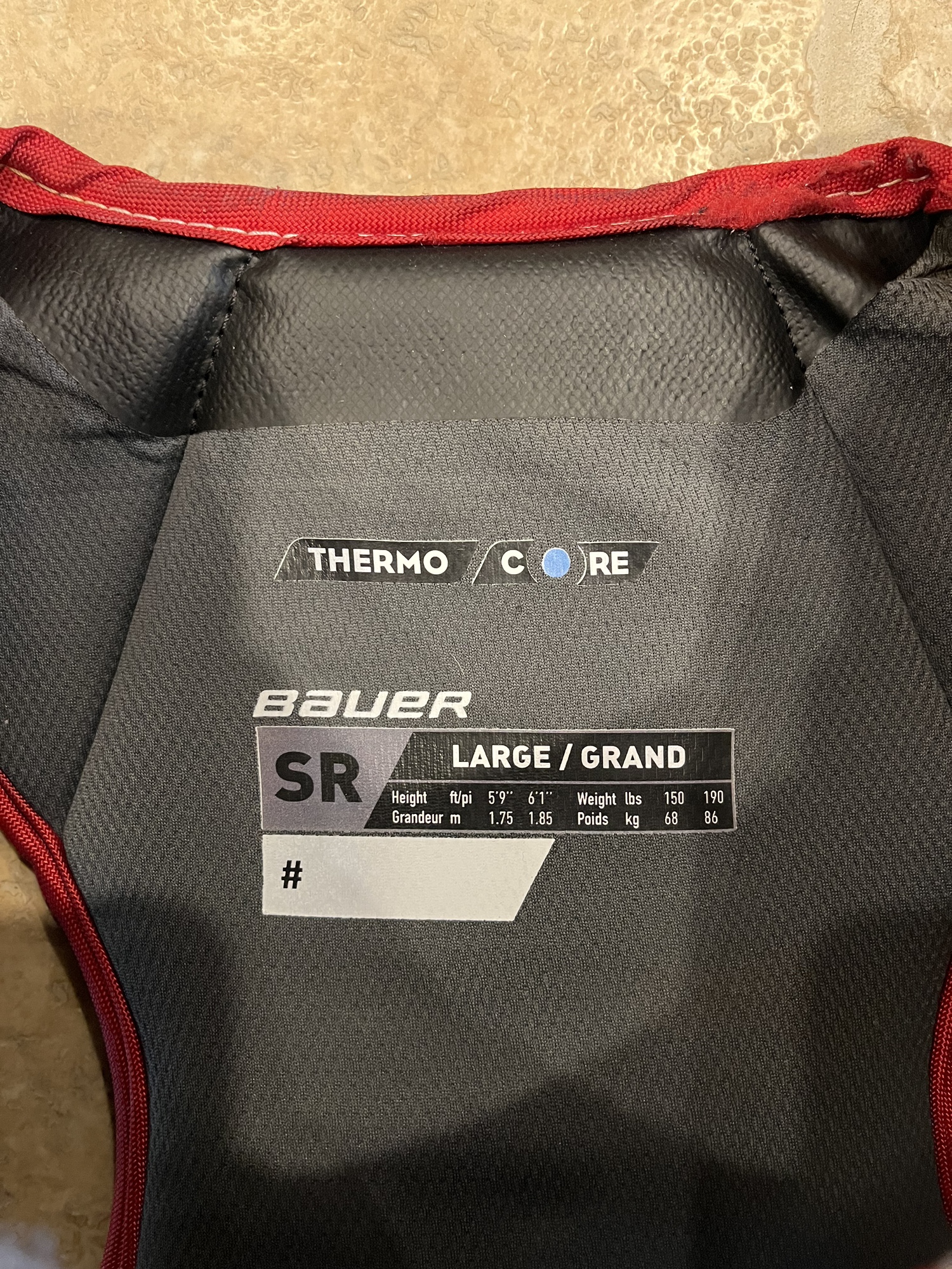 Custom Bauer Hyperlite Chest Protector | SidelineSwap