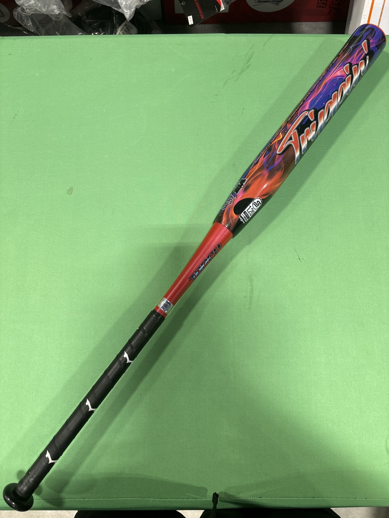 Orange Used 2022 Monsta Torch Slowpitch Bat (-8.5) Composite 25.5 oz 34 ...