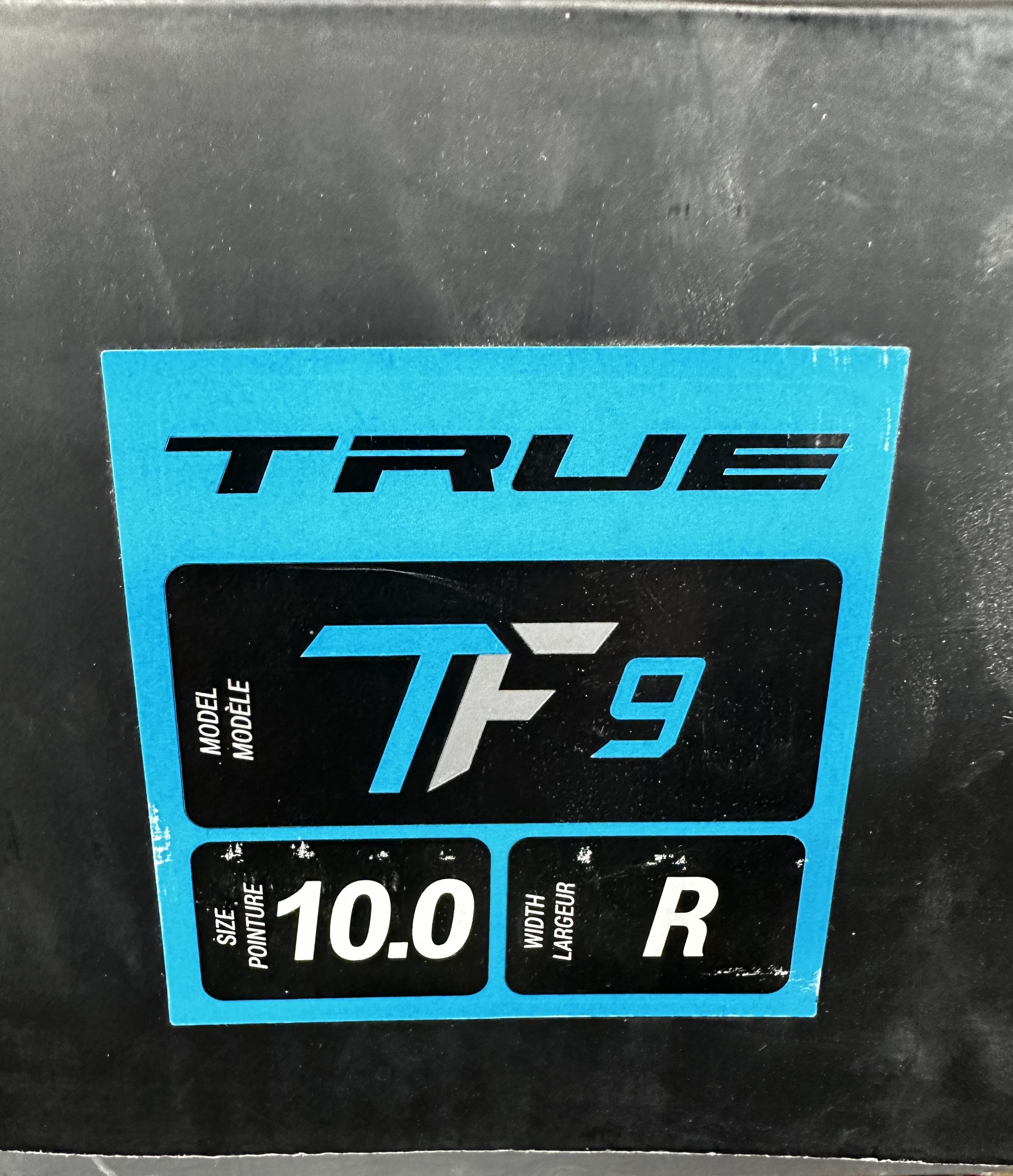 New Senior True Regular Width 10 TF9 Hockey Skates | SidelineSwap