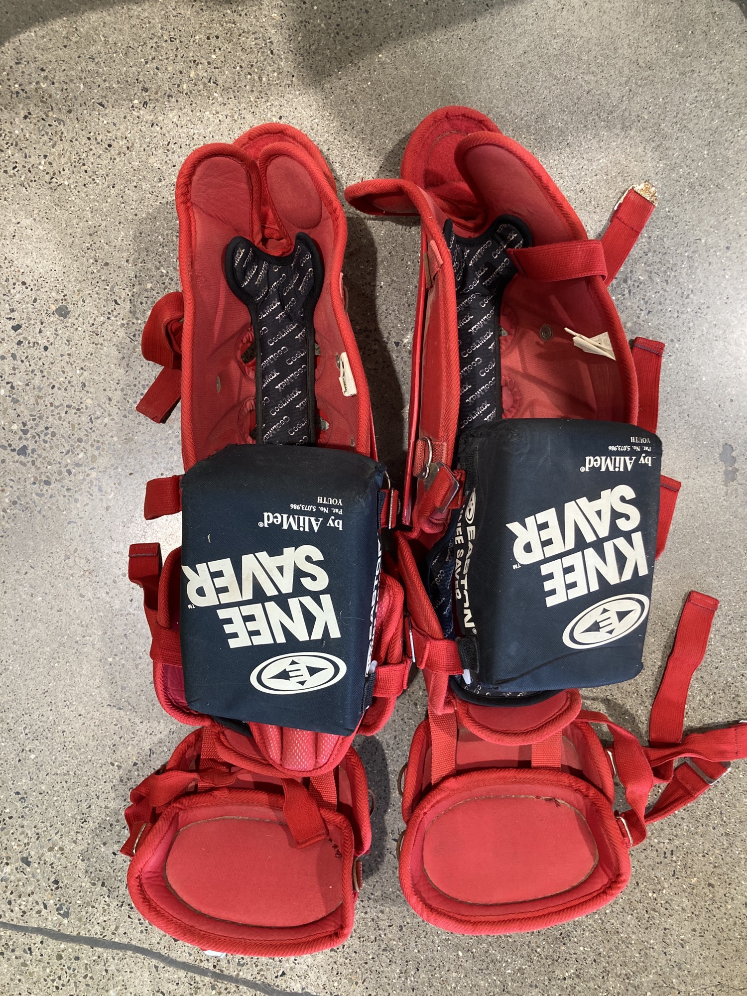 Used Intermediate Easton Stealth Catcher's Set (Chest Protector and Leg ...