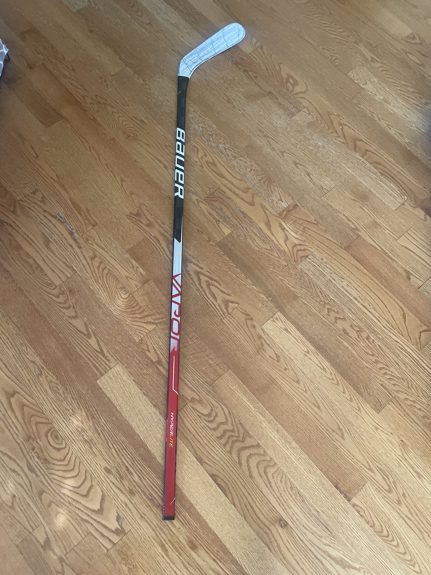 Custom Red Bauer Hyperlite Tactile Grip | SidelineSwap