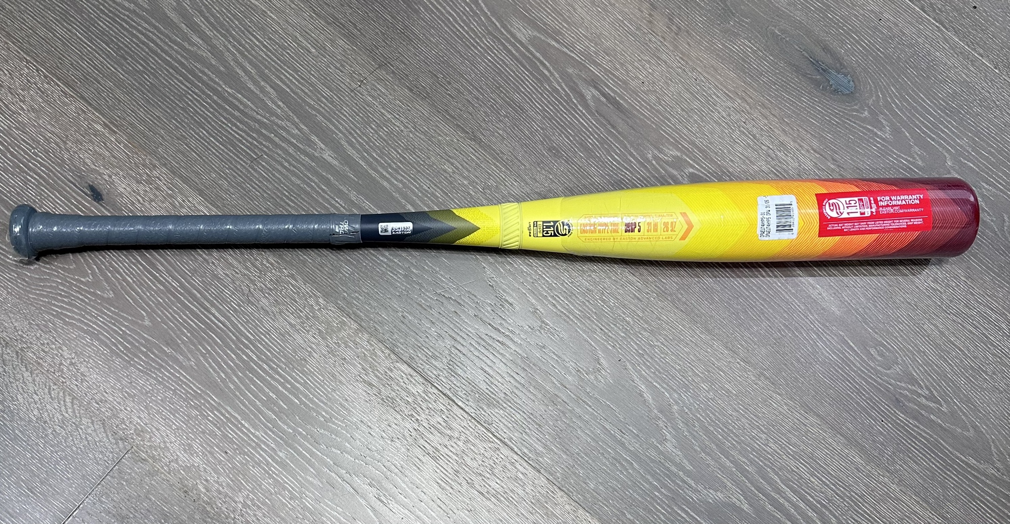 New 2024 Easton USSSA Certified Composite 26 oz 31" Hype Fire Bat | SidelineSwap