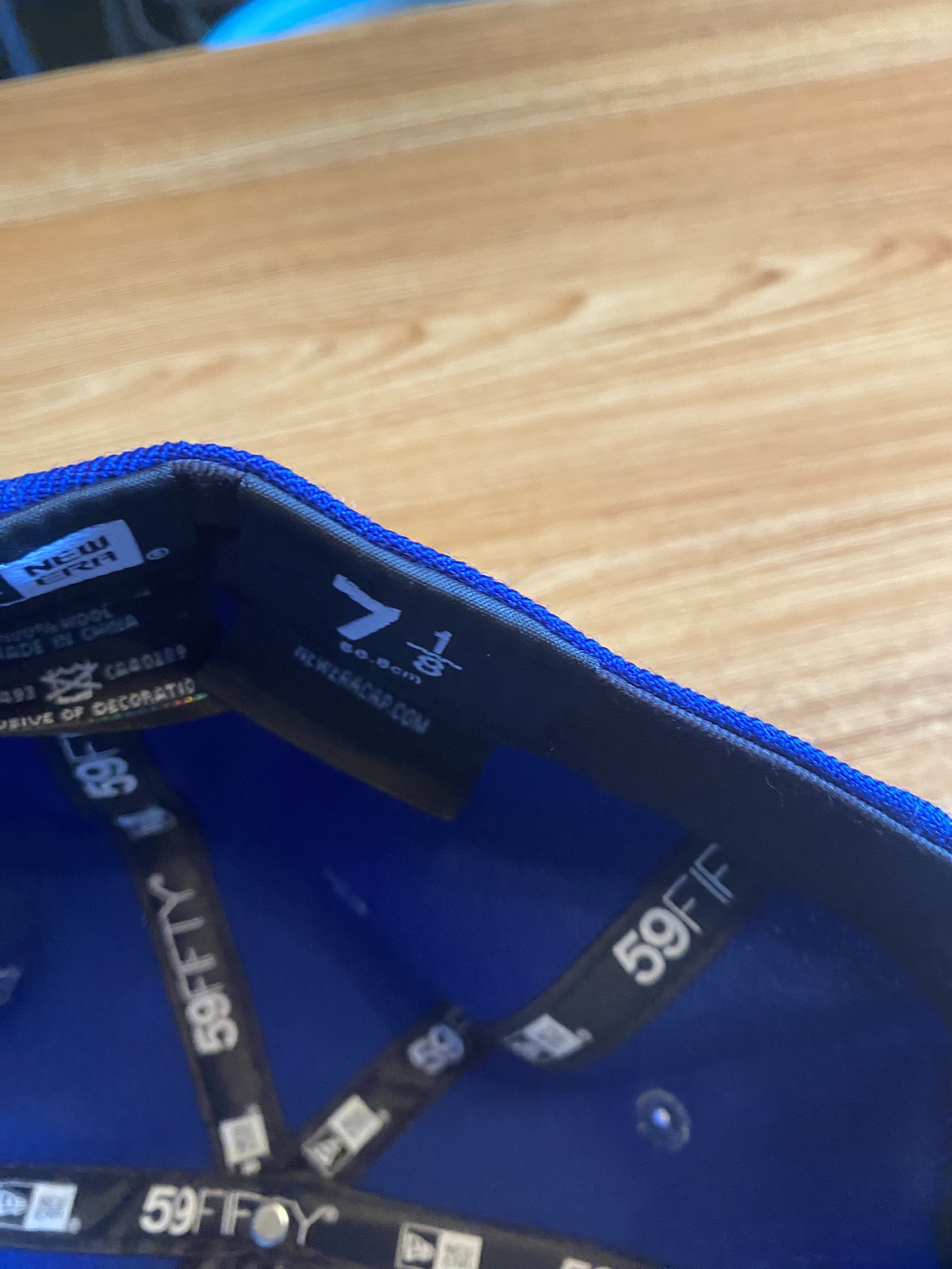 Seattle Mariners Vintage Blue 7 1/8 New Era Hat | SidelineSwap