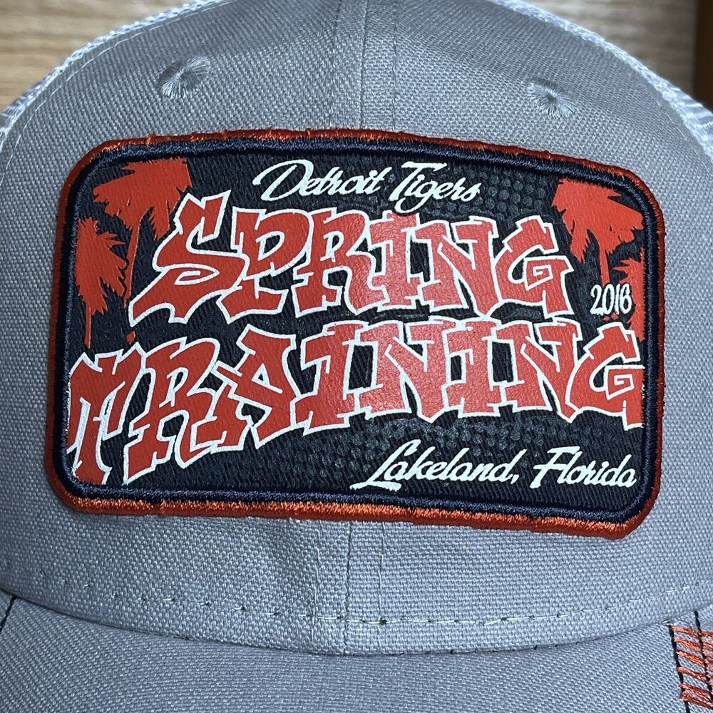 Detroit Tigers Spring Training 2018 New Era Mesh Snapback Hat Cap Rare ...