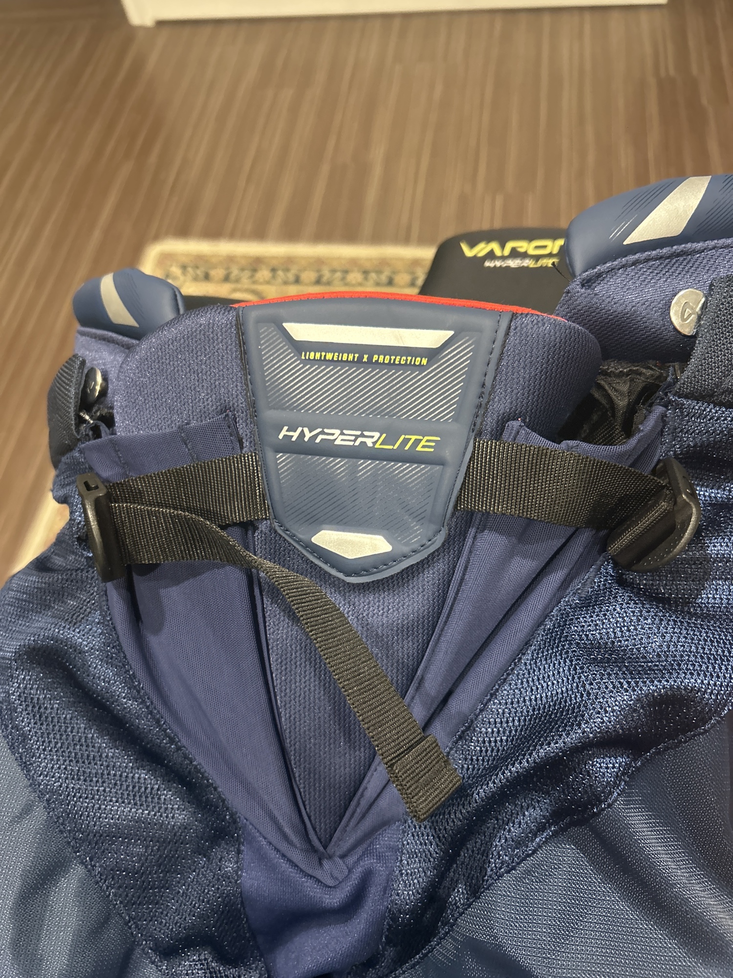 Bauer Vapor Hyperlite Navy Blue Hockey Pants- Senior Large | SidelineSwap