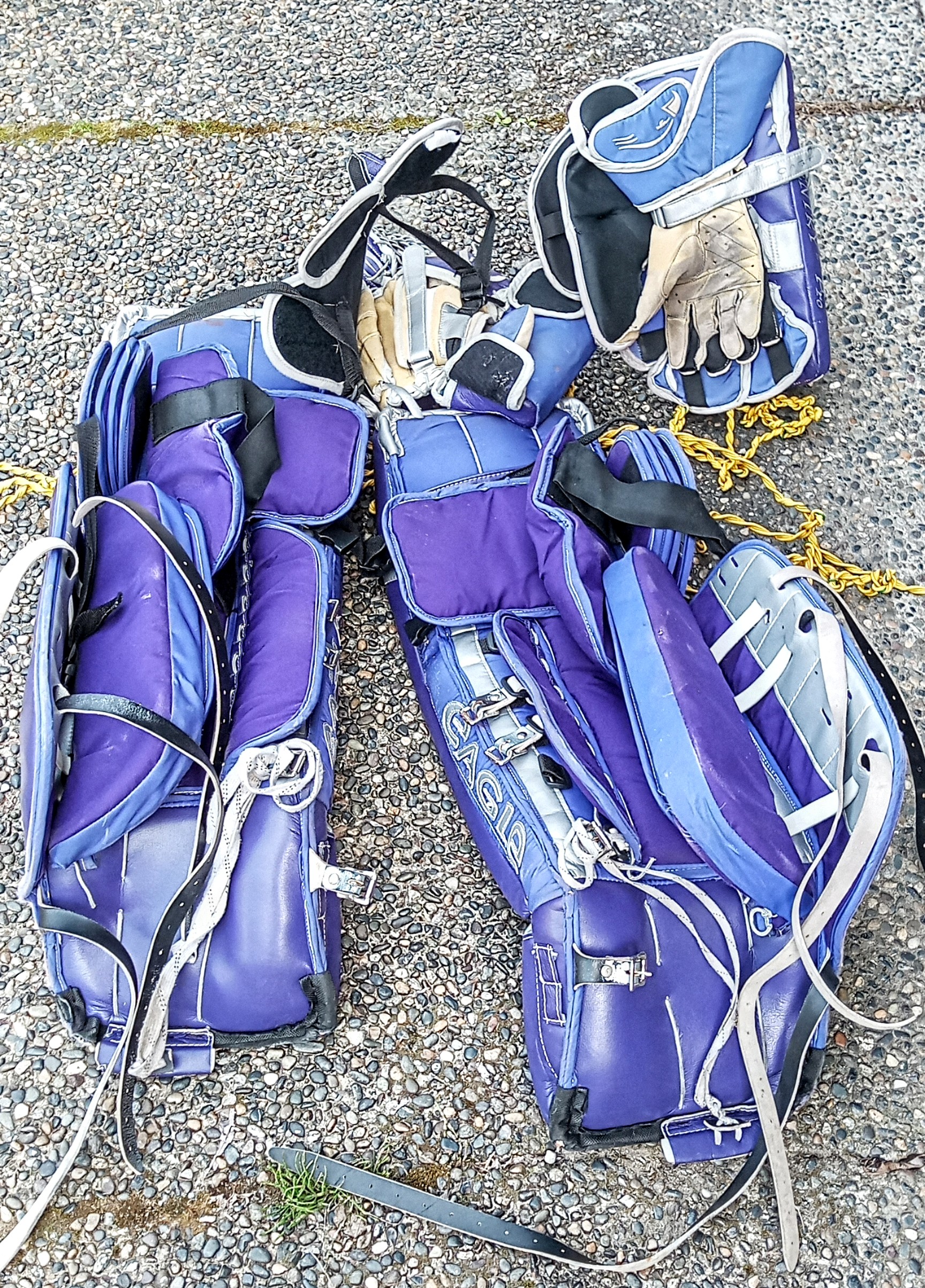 Used 35" Eagle Goalie Full Set | SidelineSwap
