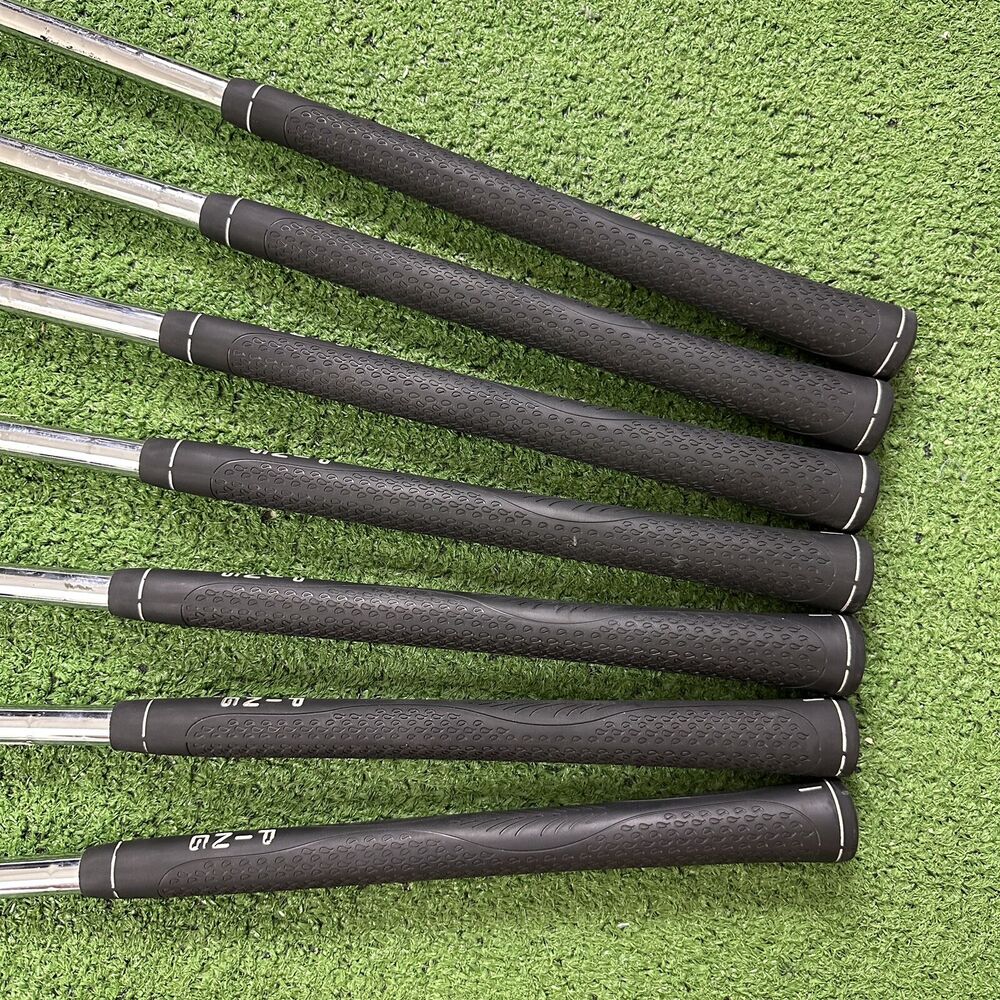 Ping G5 Iron Set 4-9 SW Silver Dot AWT Cushin Steel Stiff Flex RH ...