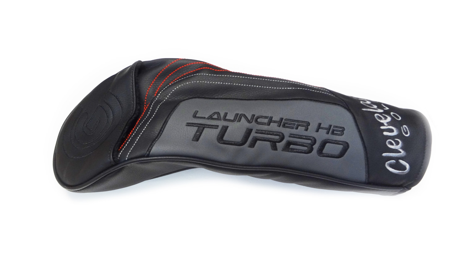 Cleveland Launcher HB Turbo Black/Grey/Red Driver Headcover | SidelineSwap
