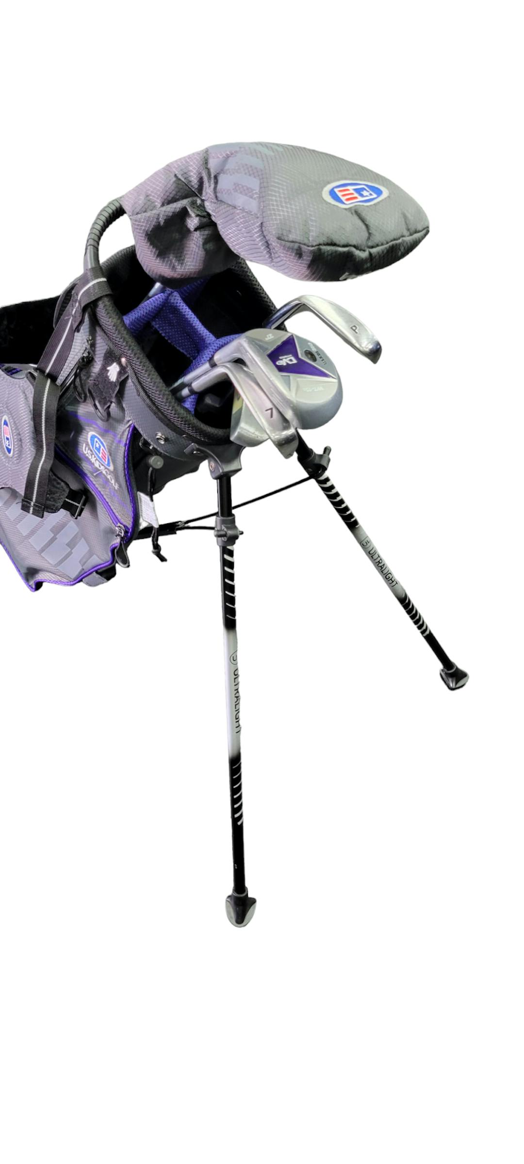 Used Us Kids Wt15 S 6 Piece Uniflex Graphite Shaft Junior Package Sets ...