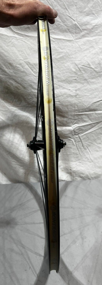 Bontrager SSR 24-Radial Spoke Black Aluminum 700C Road Bike Front Wheel ...