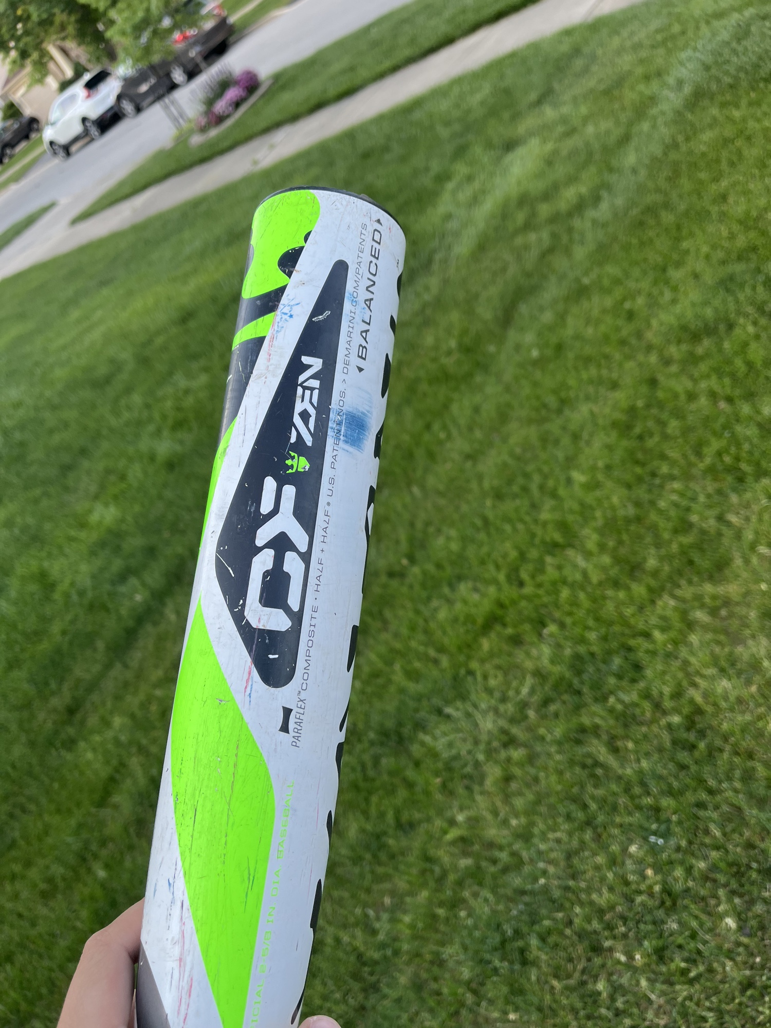 Used 2017 DeMarini USSSA Certified Composite 28 oz 33" CF Zen Bat ...