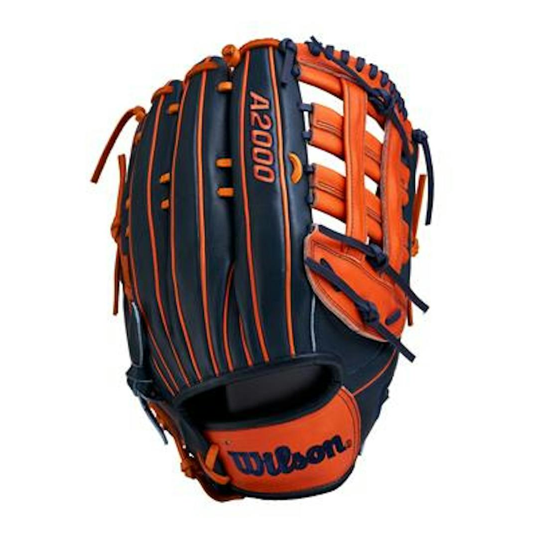 New Wilson A2000 Navy Orange 13.5" | SidelineSwap