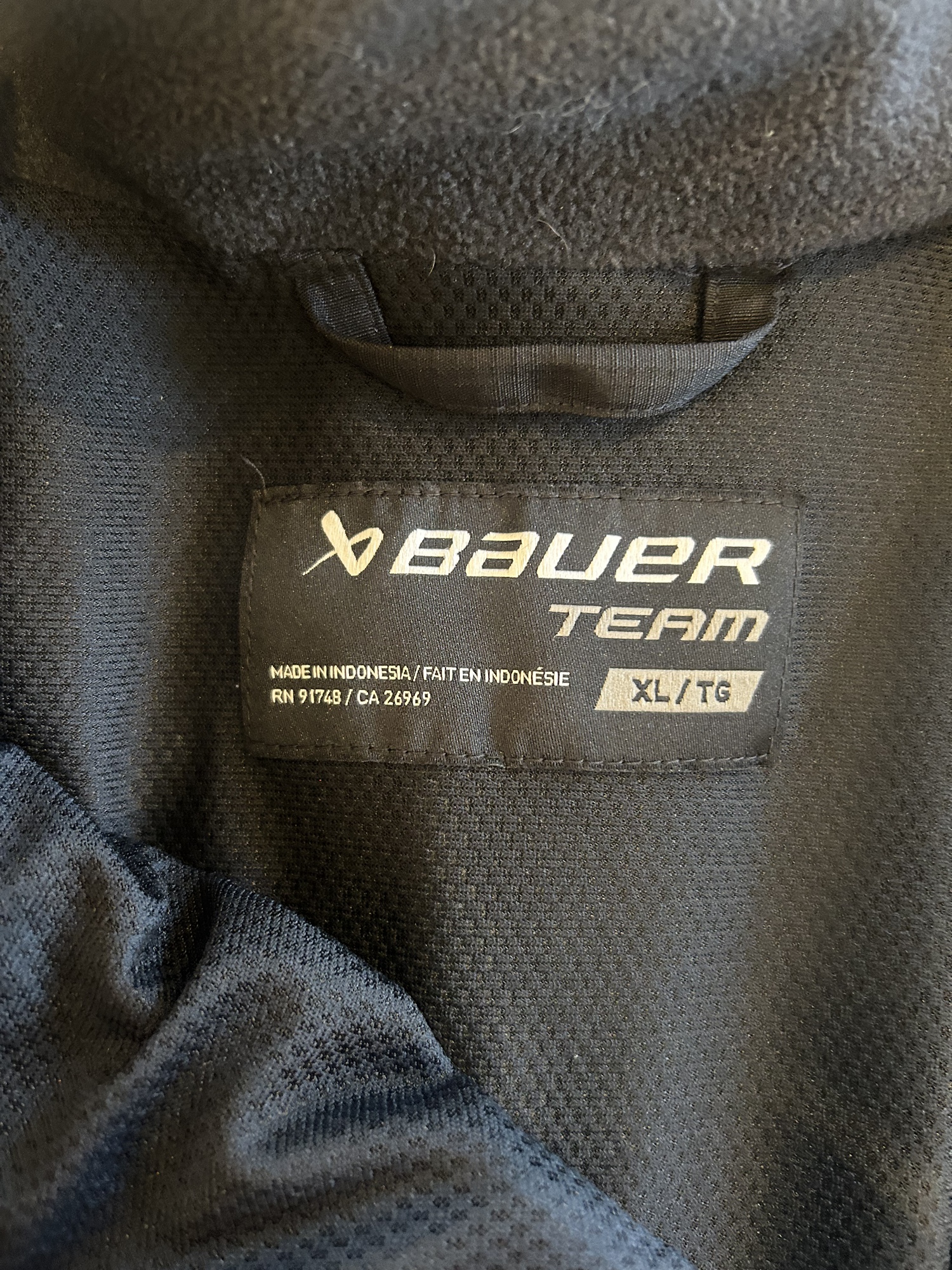 Black New XL Bauer Track Suit | SidelineSwap