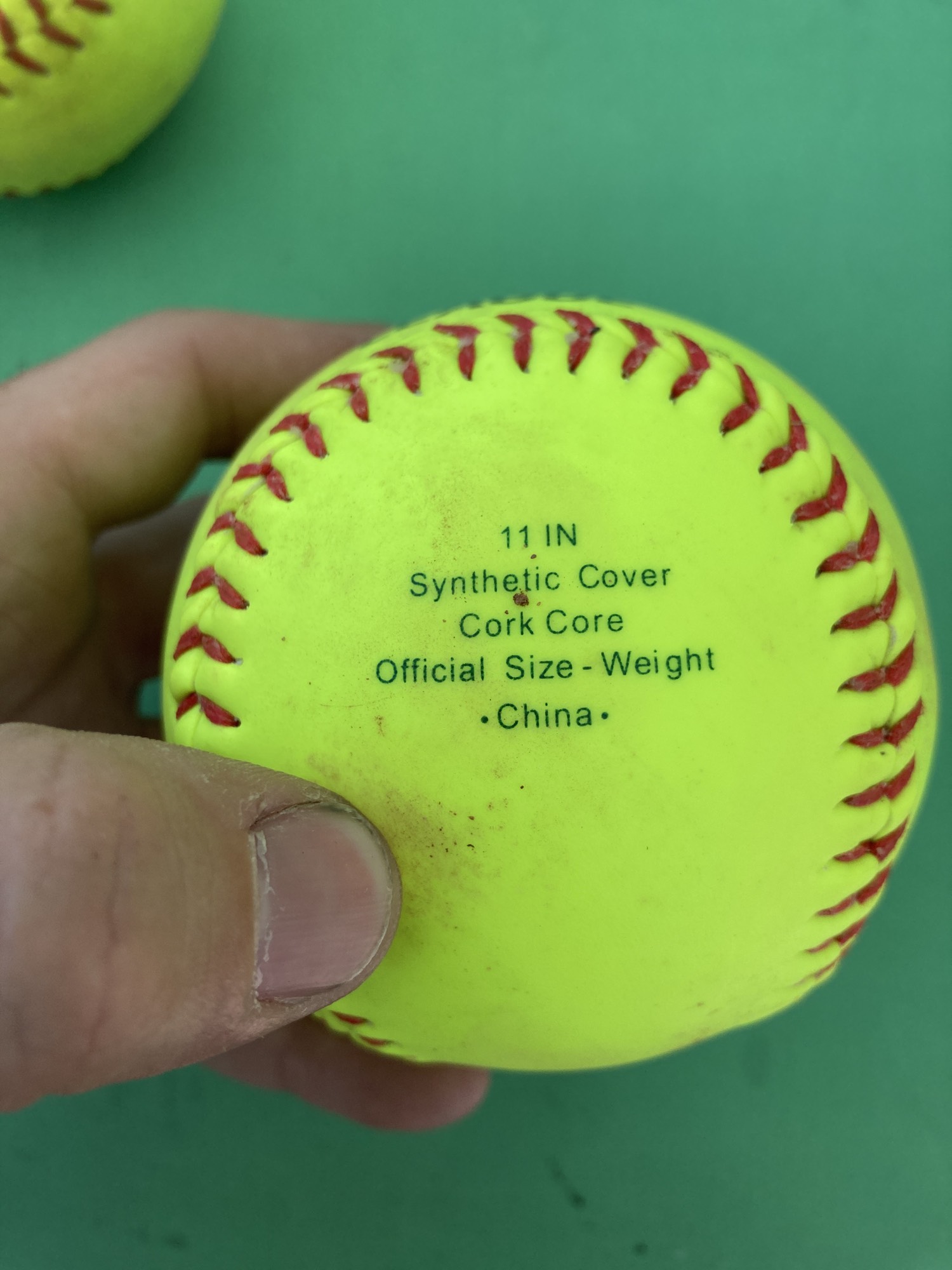 Yellow Used Other Softball 12 Pack (1 Dozen) | SidelineSwap