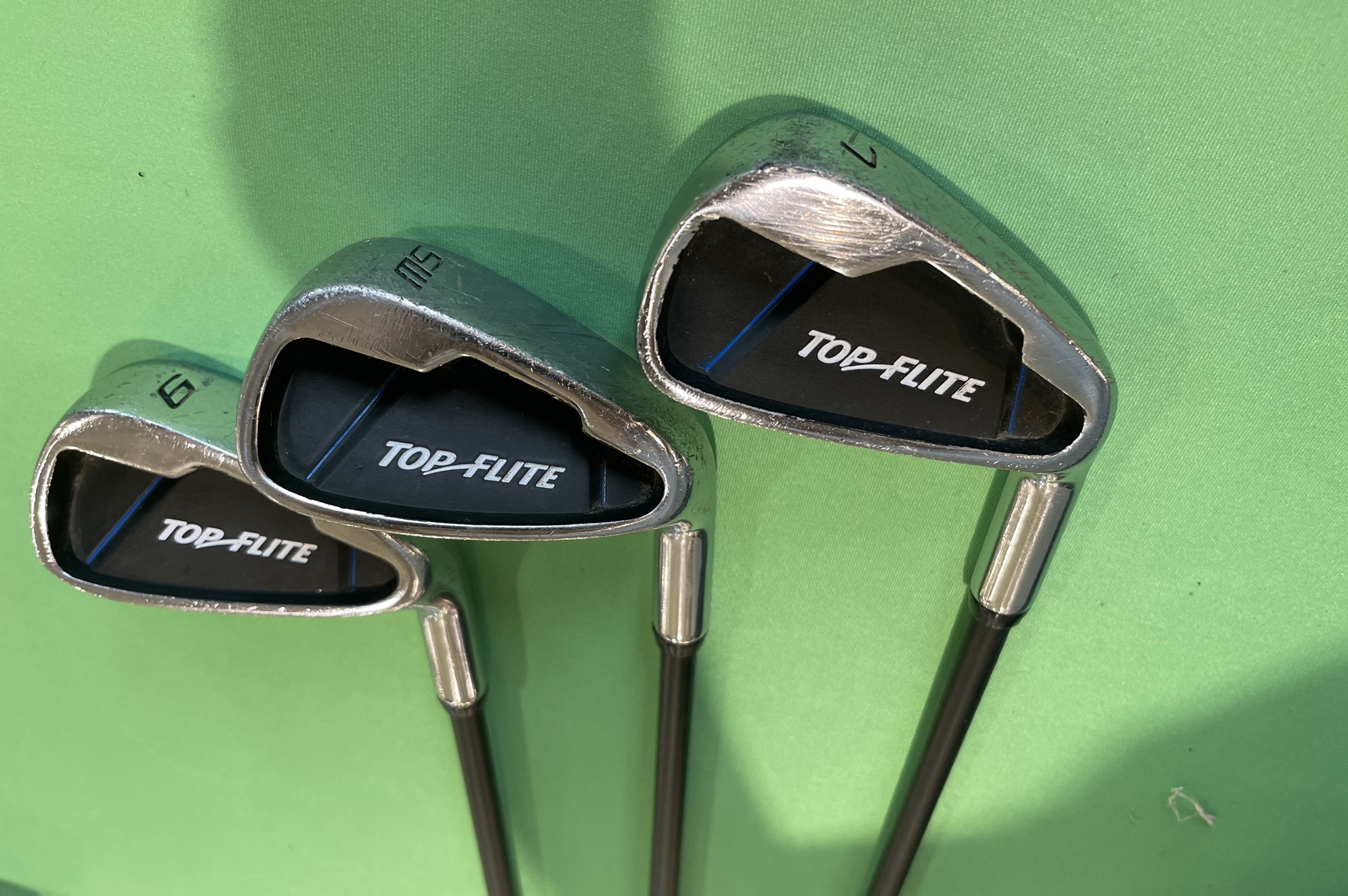 Used Junior Top Flite Junior Clubs (Full Set) Right Handed Uniflex 6 ...