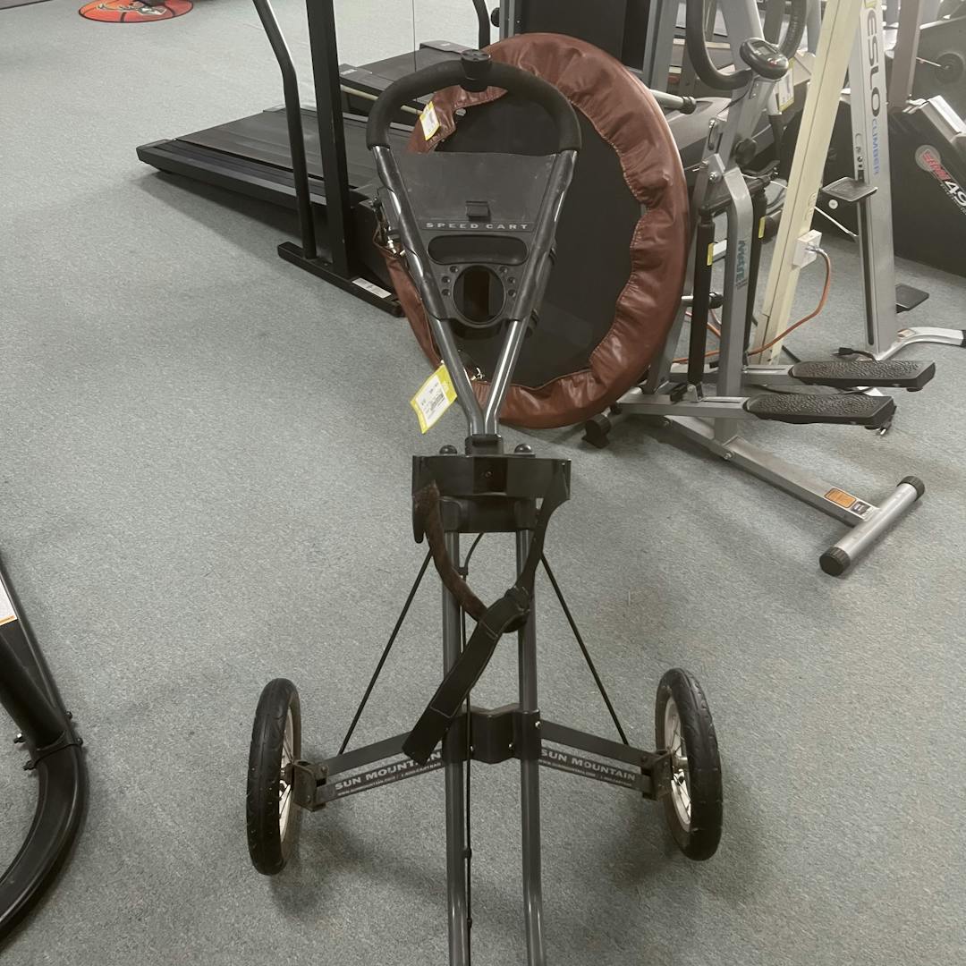 Used Sun Mtn Speed Cart 3 Wheel Golf Carts | SidelineSwap