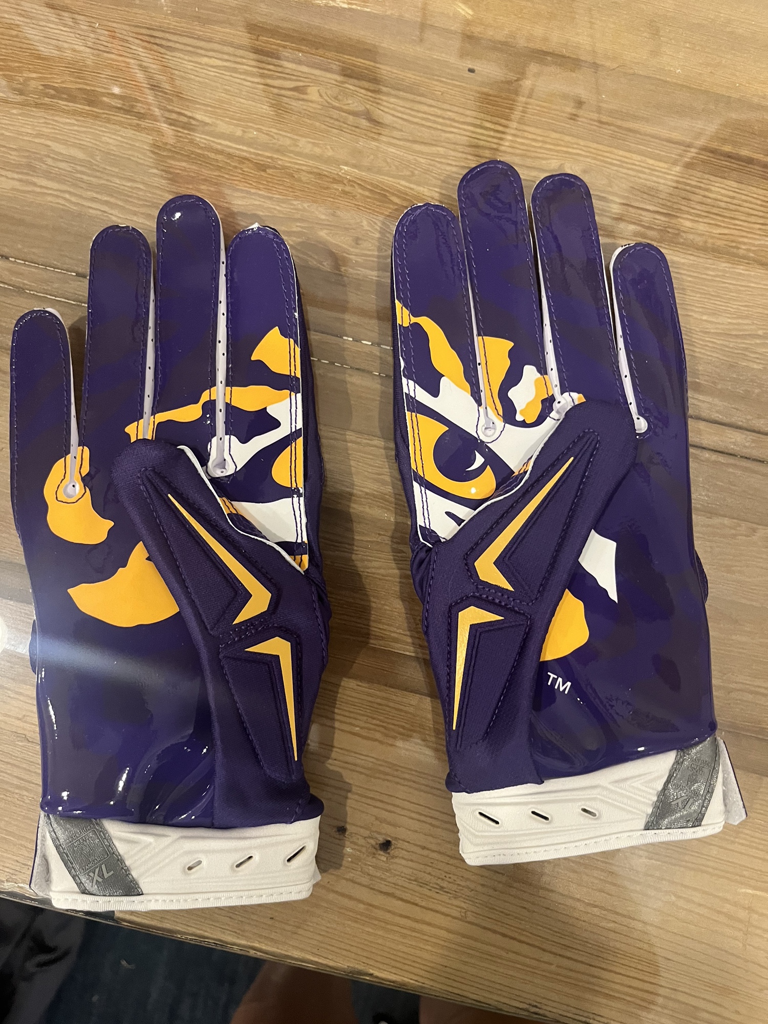 LSU Football Gloves | SidelineSwap