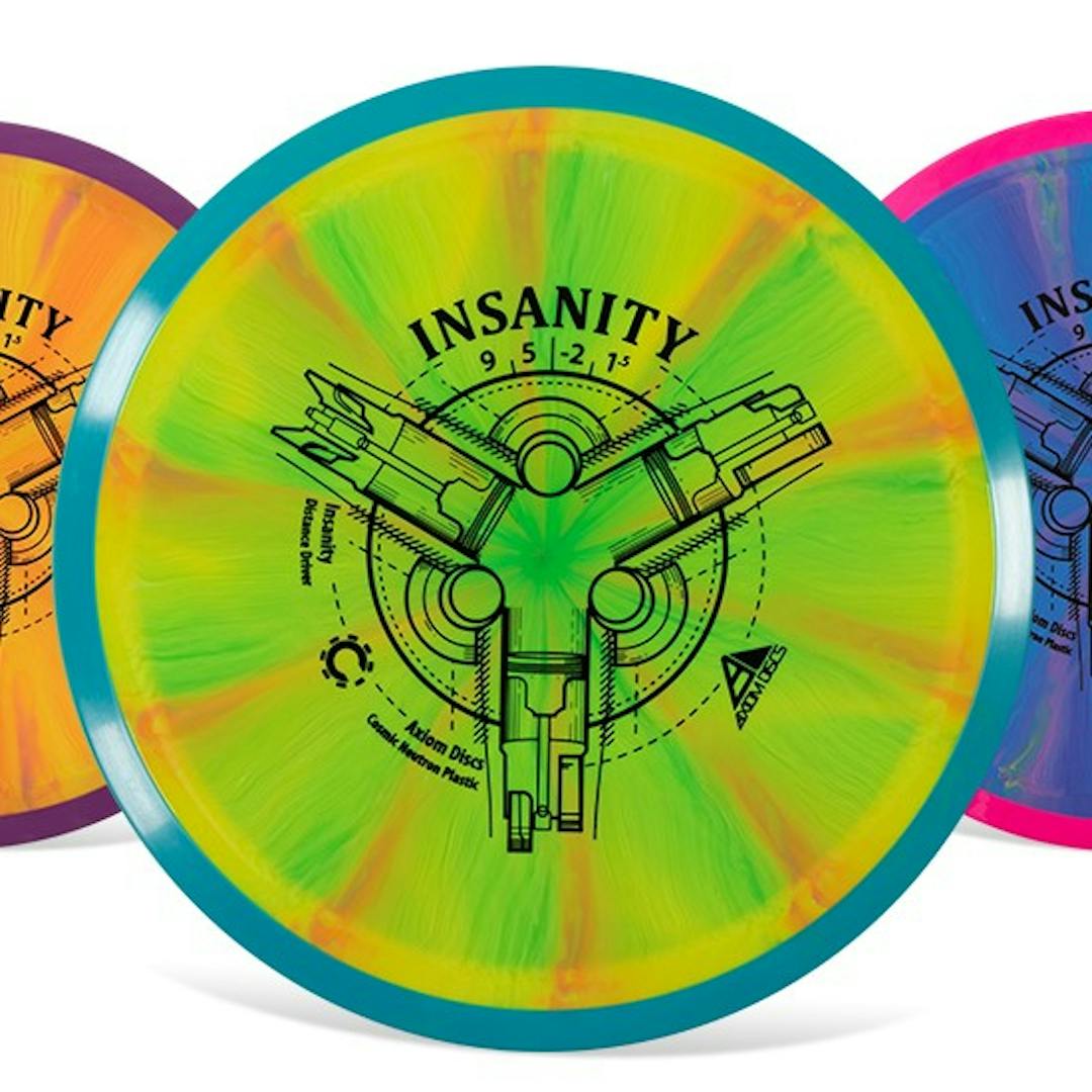 New Axiom Cosmic Neutron Insanity Disc Golf Driver Various Colors ...