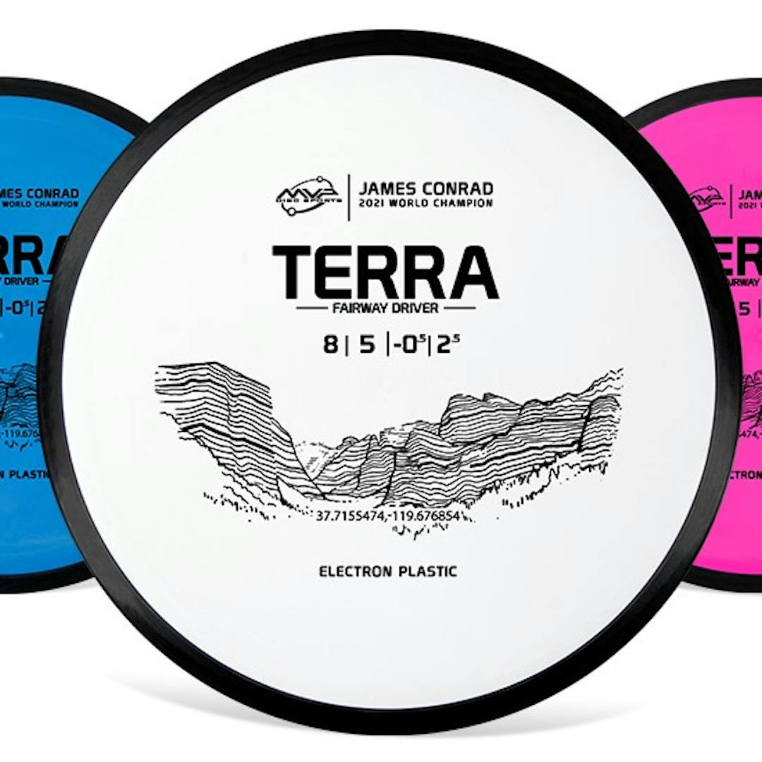 New Mvp Electron Terra Disc Golf Driver Various Colors Sidelineswap
