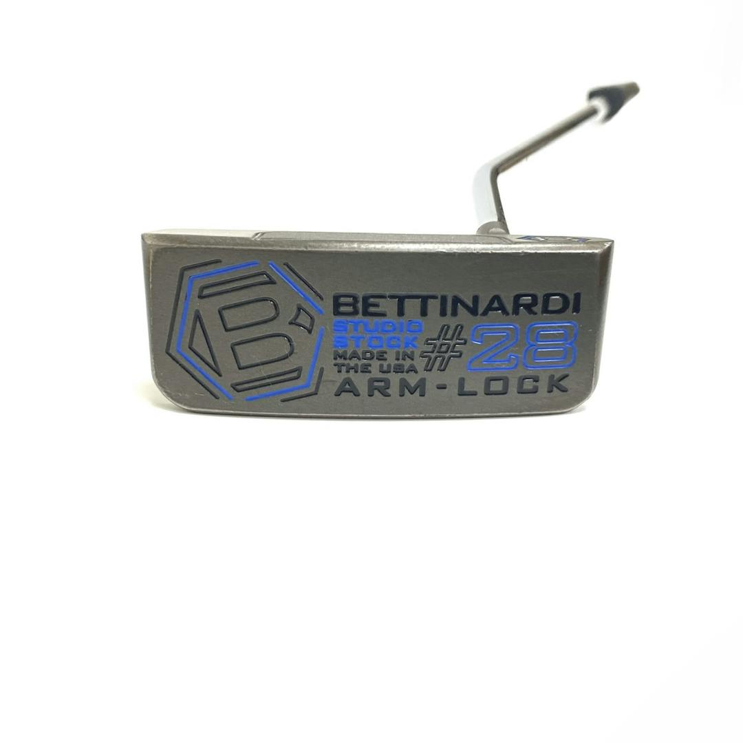 Used Bettinardi Studio Stock Arm-lock 28 Men's Right Blade Belly Putter | SidelineSwap