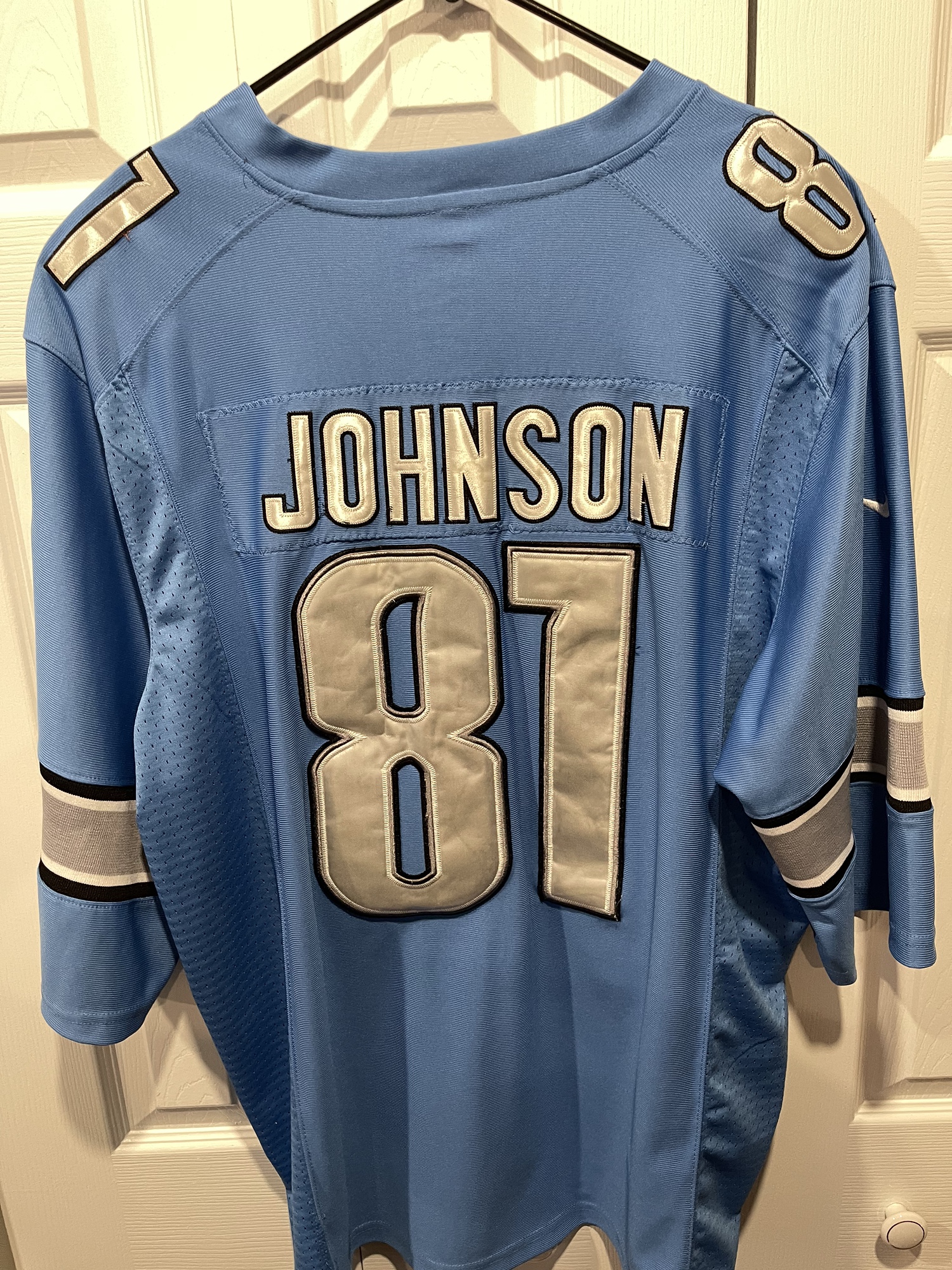 Calvin Johnson Lions Blue New Men's Nike Jersey | SidelineSwap