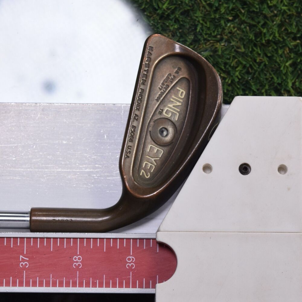 PING EYE 2 BERYLLIUM COPPER BECU 2 IRON KARSTEN MICROTAPER STIFF STEEL BLACK DOT | SidelineSwap