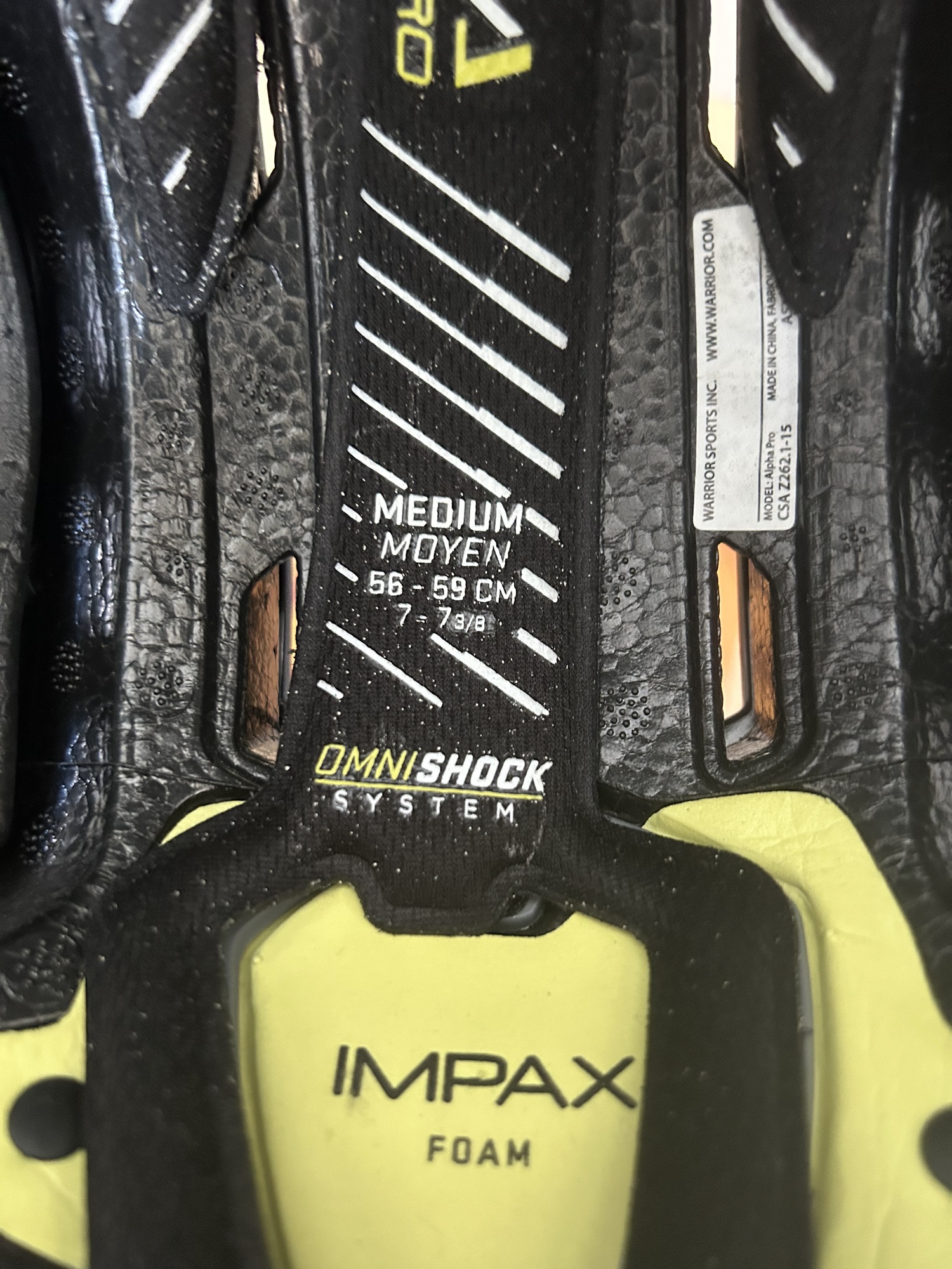 Warrior Alpha One Pro Box Helmet | SidelineSwap