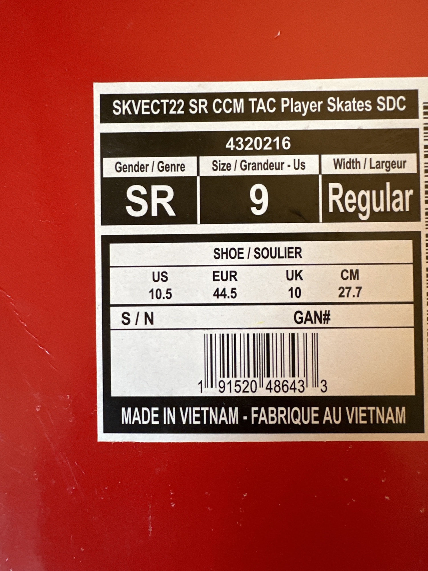 SENIOR CCM TACKS PLAYER SKATES W/ STEP BLACKSTEEL BLADES | SidelineSwap