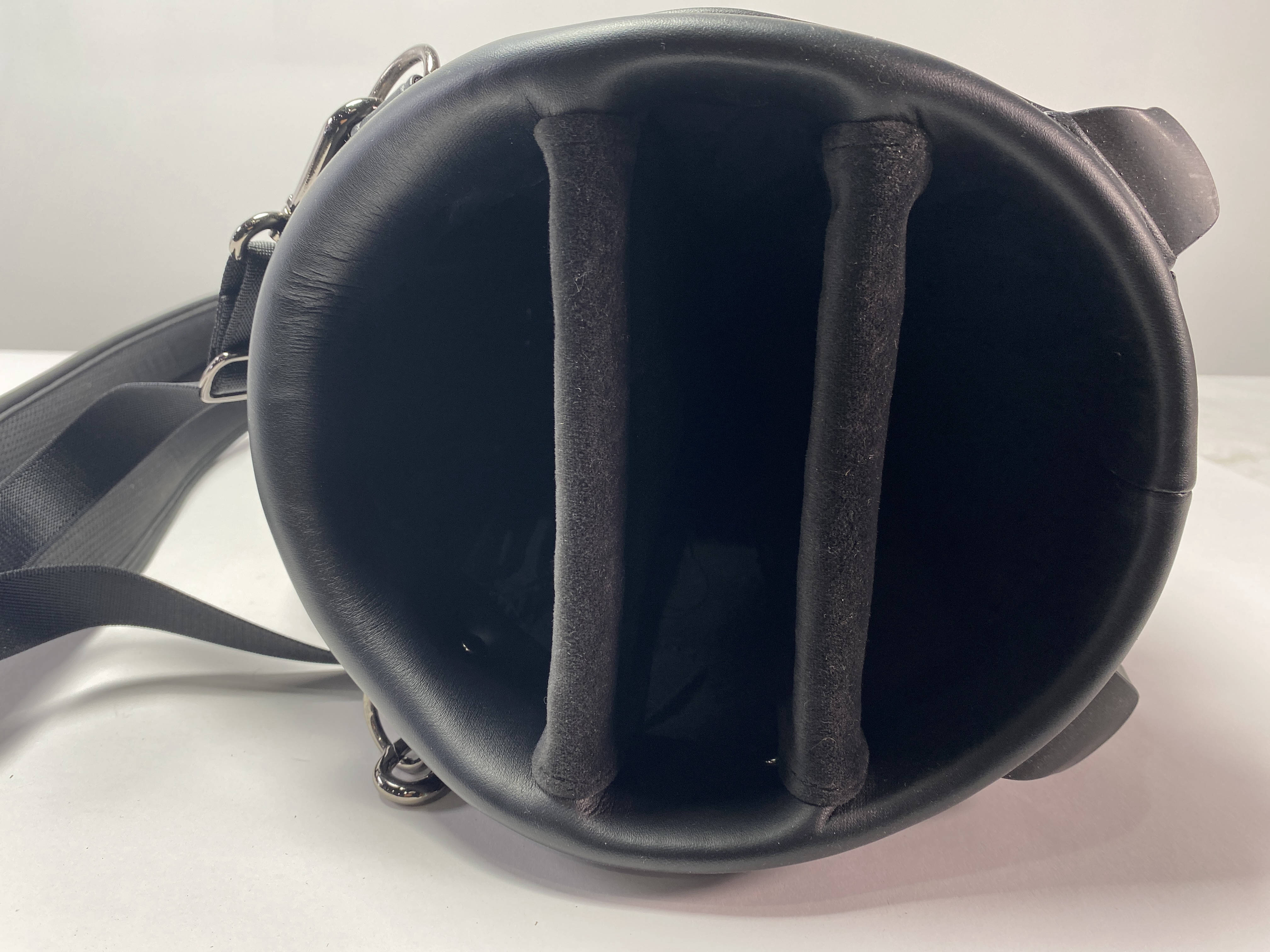 Titleist Linksmaster Bears Club Stand Bag Black 3-Way Divide Strap Golf ...