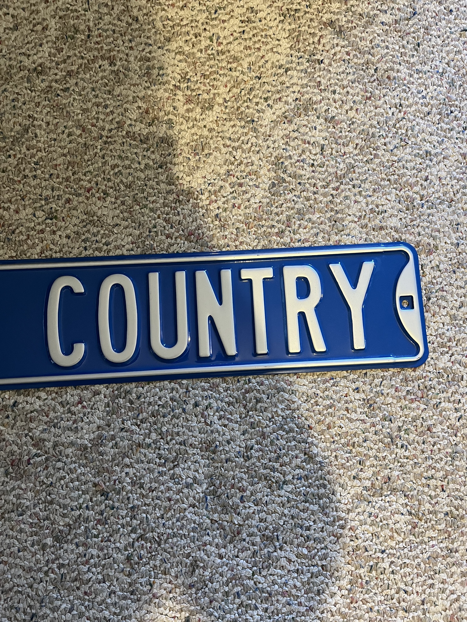 NFL Cowboys Country Street Sign | SidelineSwap