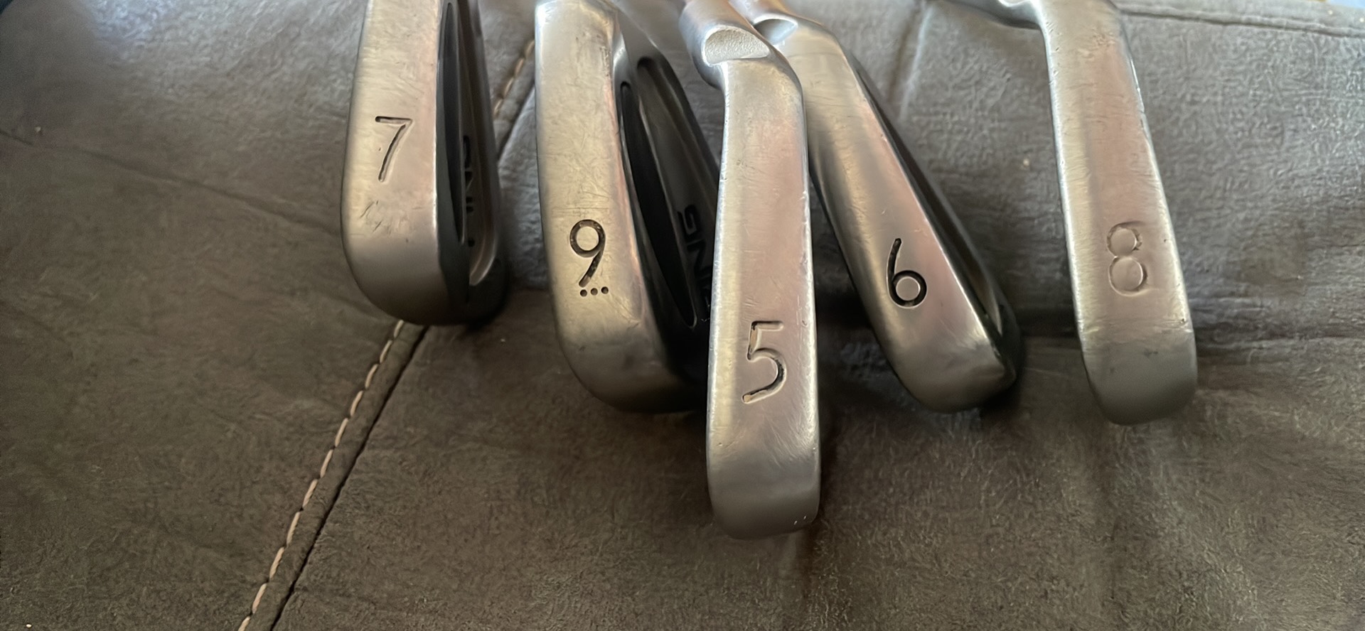 S59 ping Black Dot Irons stiff flex half set 5-9 iron | SidelineSwap