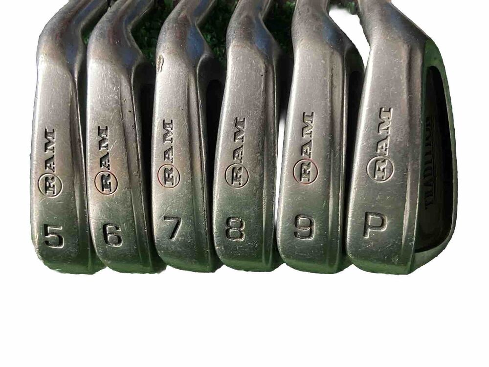RAM Tradition Iron Set 5-PW Regular Flex Steel 5i 38" Nice Grips Men's ...