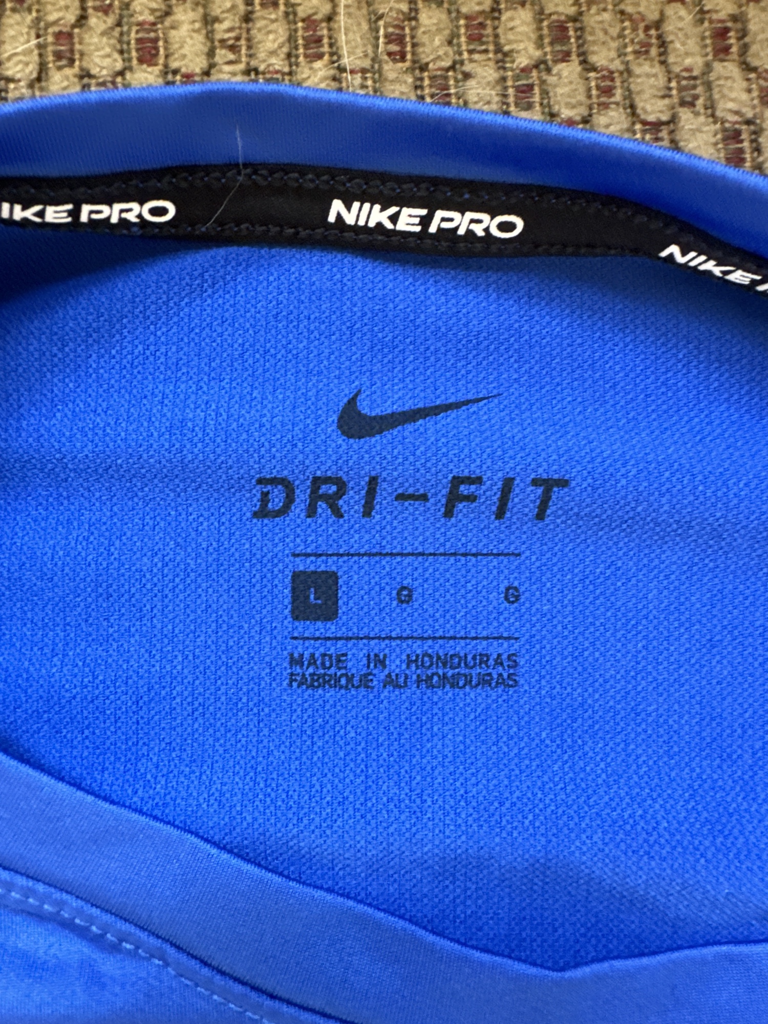 Blue Nike Dri-fit Shirt Size Large | SidelineSwap