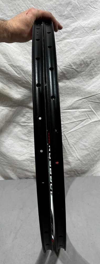 (2) Novatec Dragon 32-Hole Black Aluminum 29er Mountain Bike Rims Fast ...