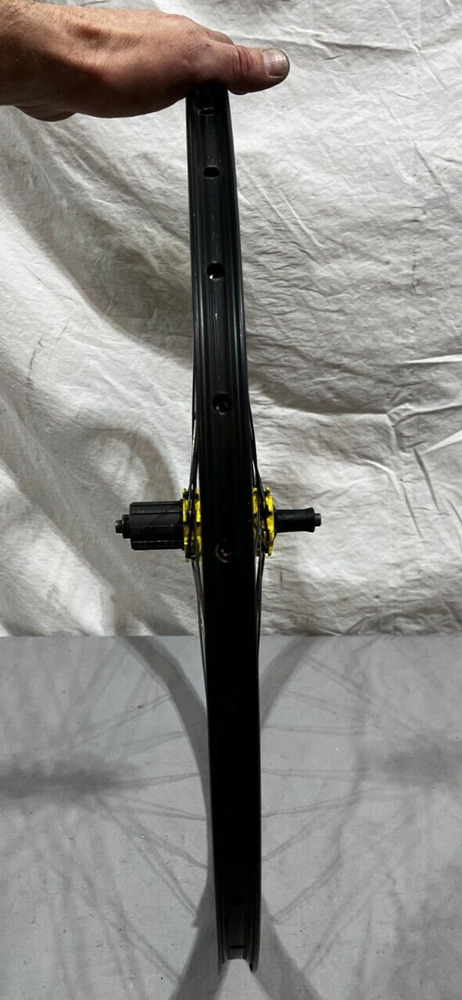 Mavic CrossRide 28-Spoke Black Aluminum 26" Mountain Bike Rear Wheel ...