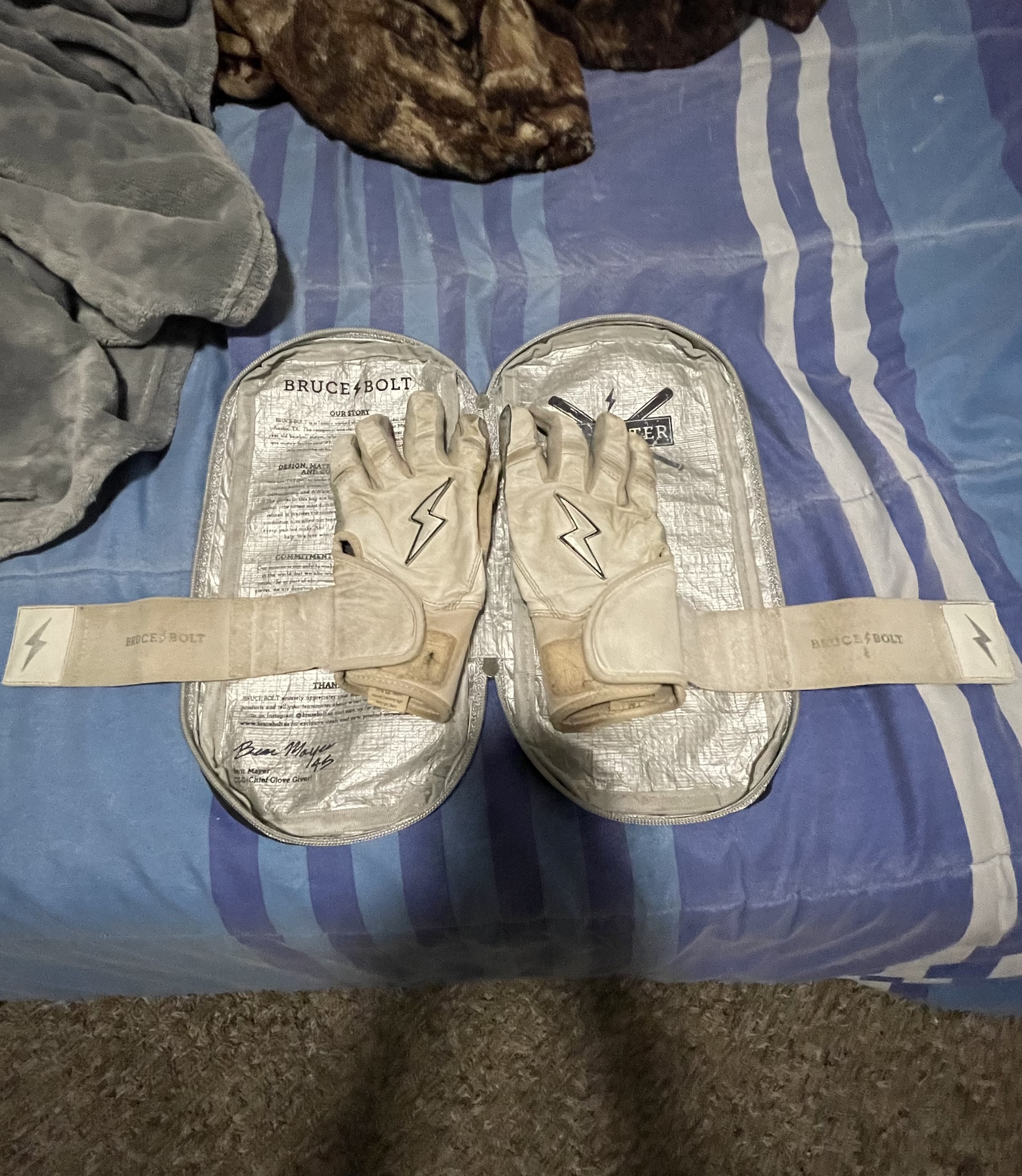 Bruce Bolts Chrome White (Youth medium) | SidelineSwap