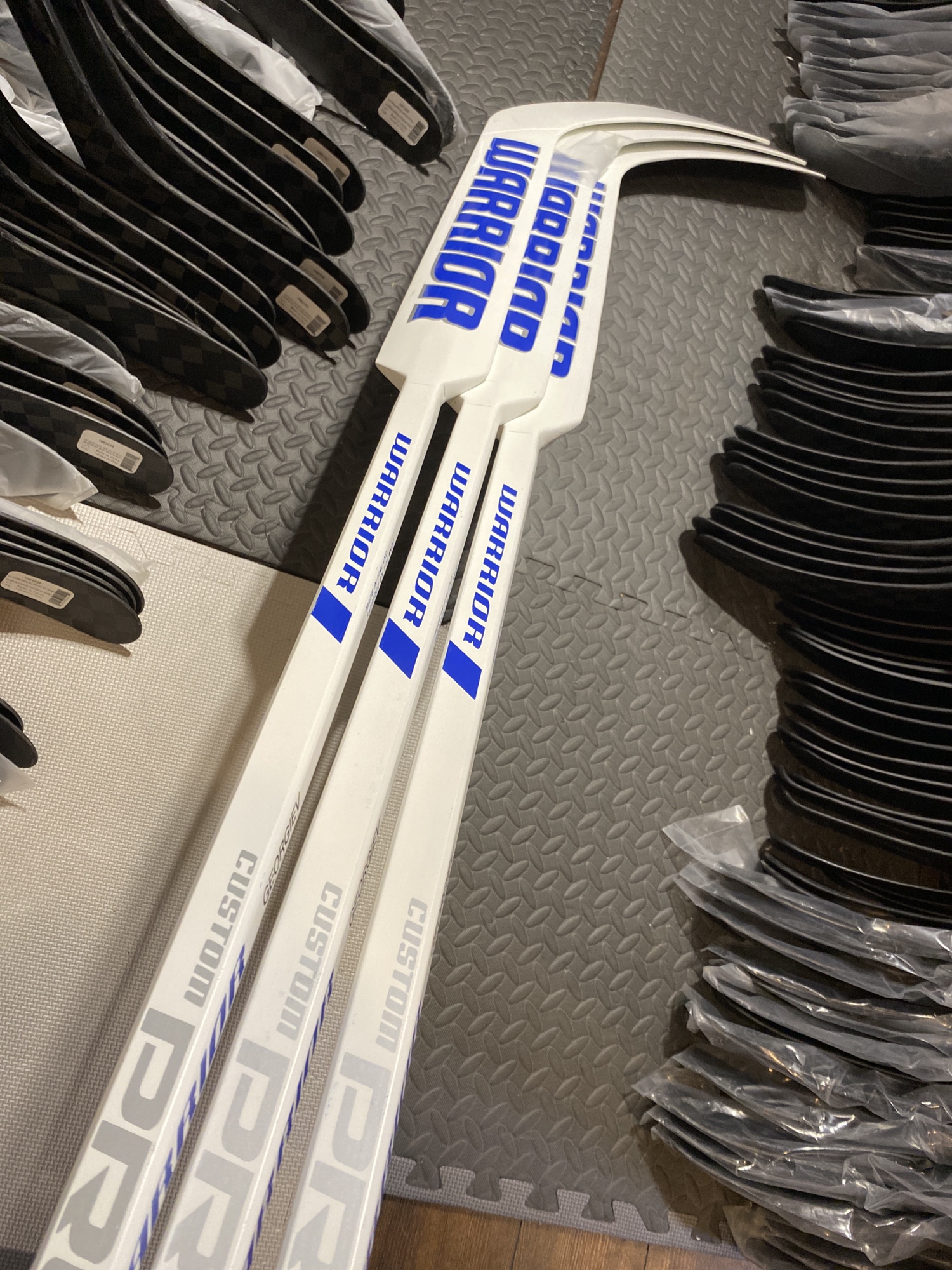 3 Pack New Warrior Custom Pro Goalie Stick 26” Georgiev | SidelineSwap