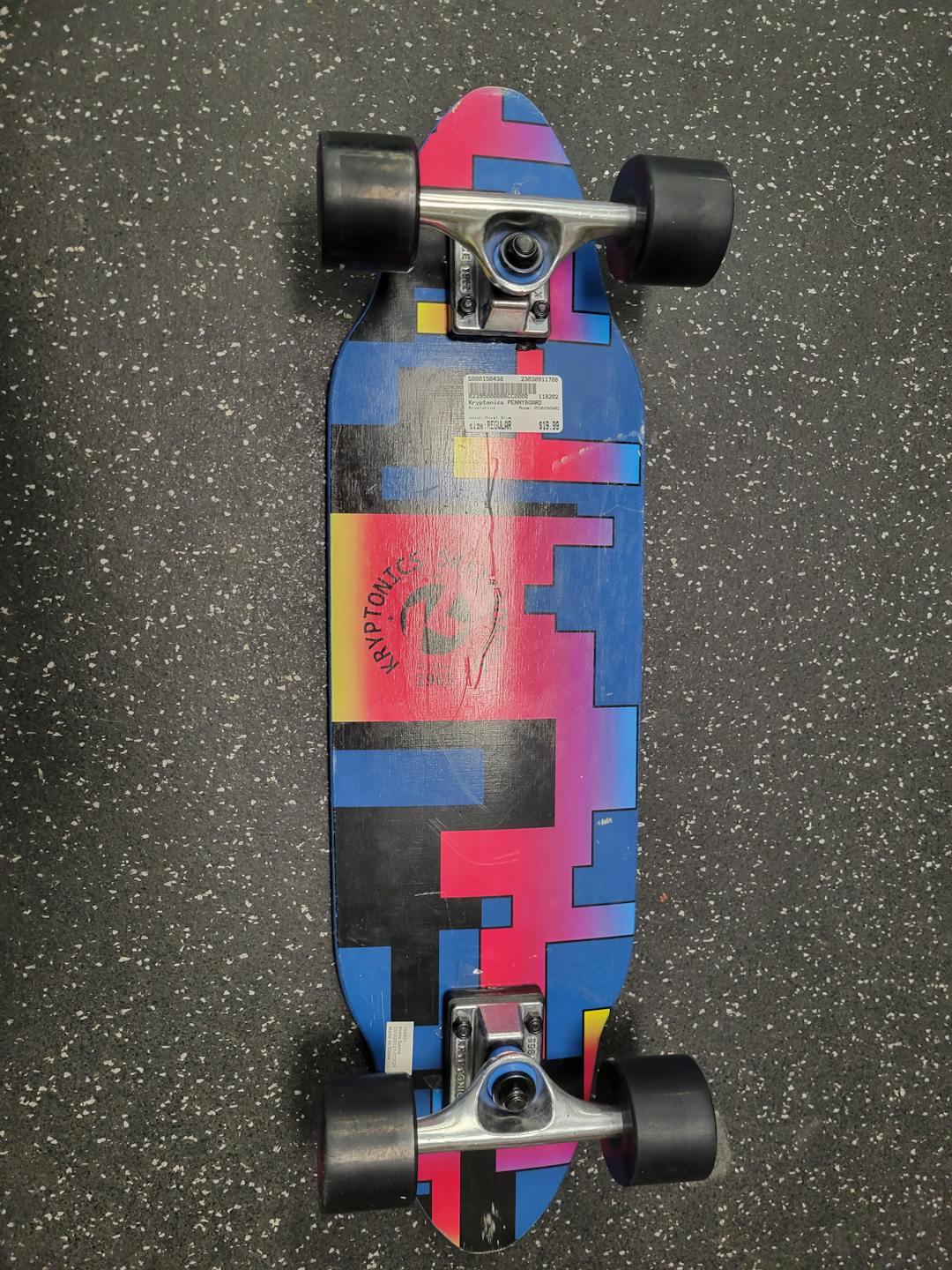 Used Kryptonics Pennyboard Regular Complete Skateboards | SidelineSwap