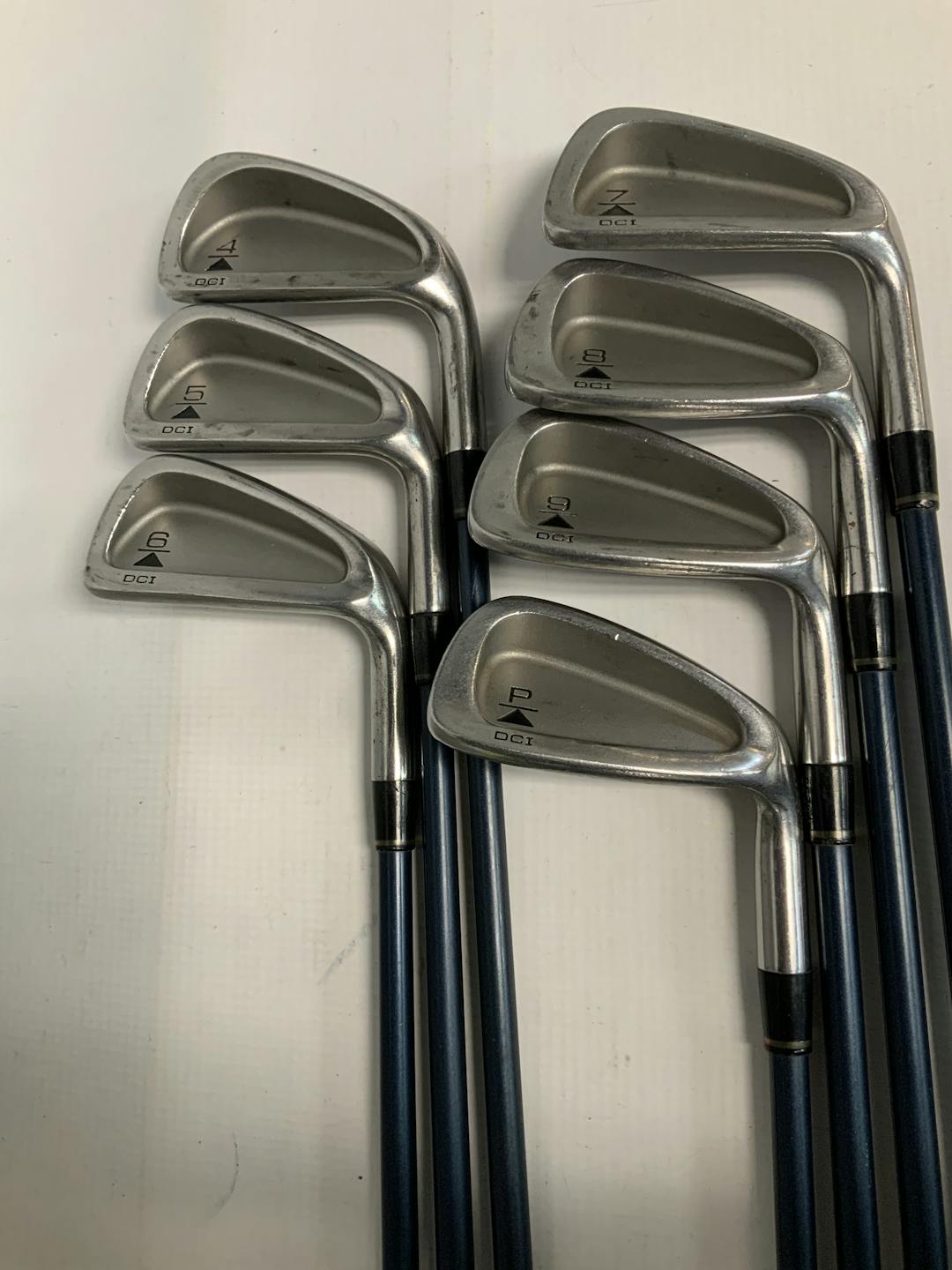 Used Titleist Dci Black 4i-pw Stiff Flex Graphite Shaft Iron Sets ...