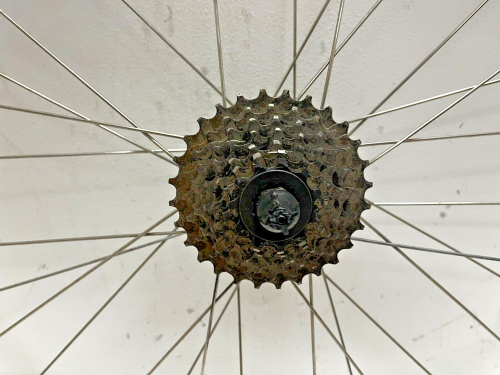 Mavic CXP 22 7-Speed 32-Spoke Black Aluminum 700C Wheelset Shimano 2200 ...