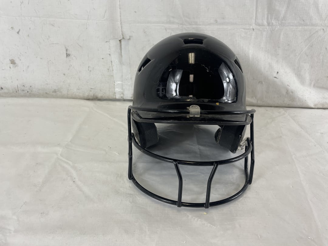Used Schutt 3130 Pt Osfm 9 Fastpitch Softball Batting Helmet W Mask ...