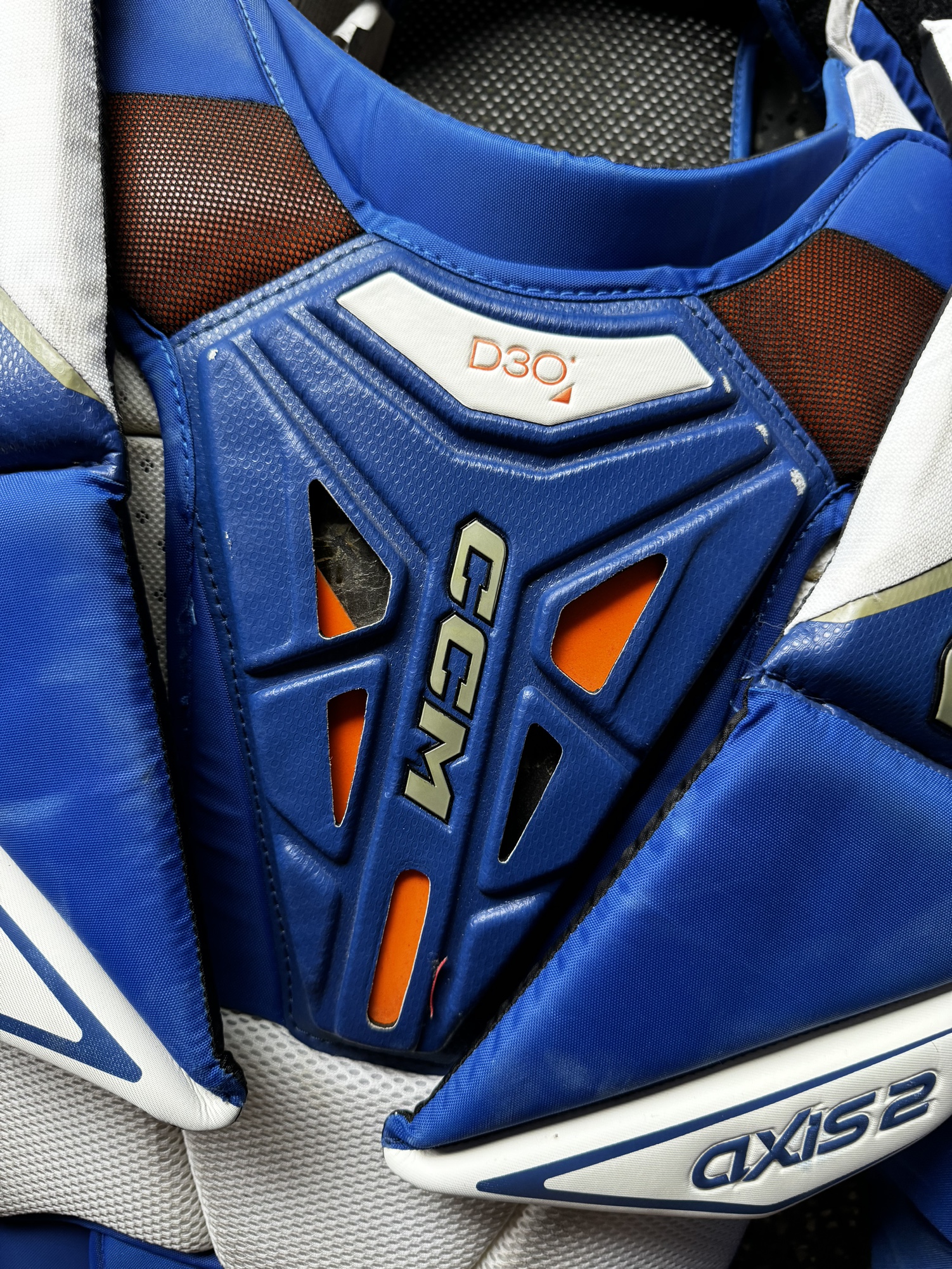 Used Large CCM Pro Stock Axis 2 Goalie Chest Protector | SidelineSwap